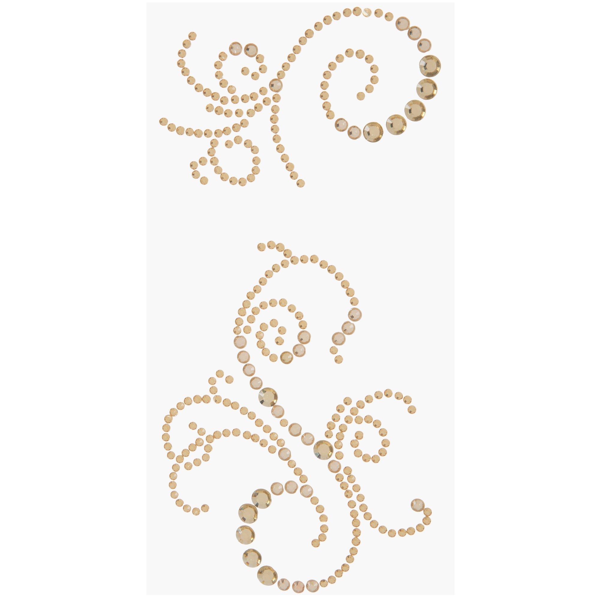 Rhinestone Flourish Stickers | Hobby Lobby | 1448489