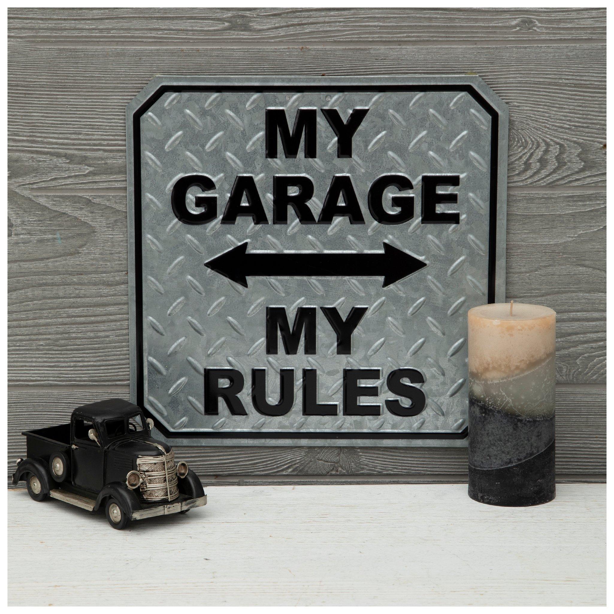 My Garage My Rules Metal Sign | Hobby Lobby | 1456862