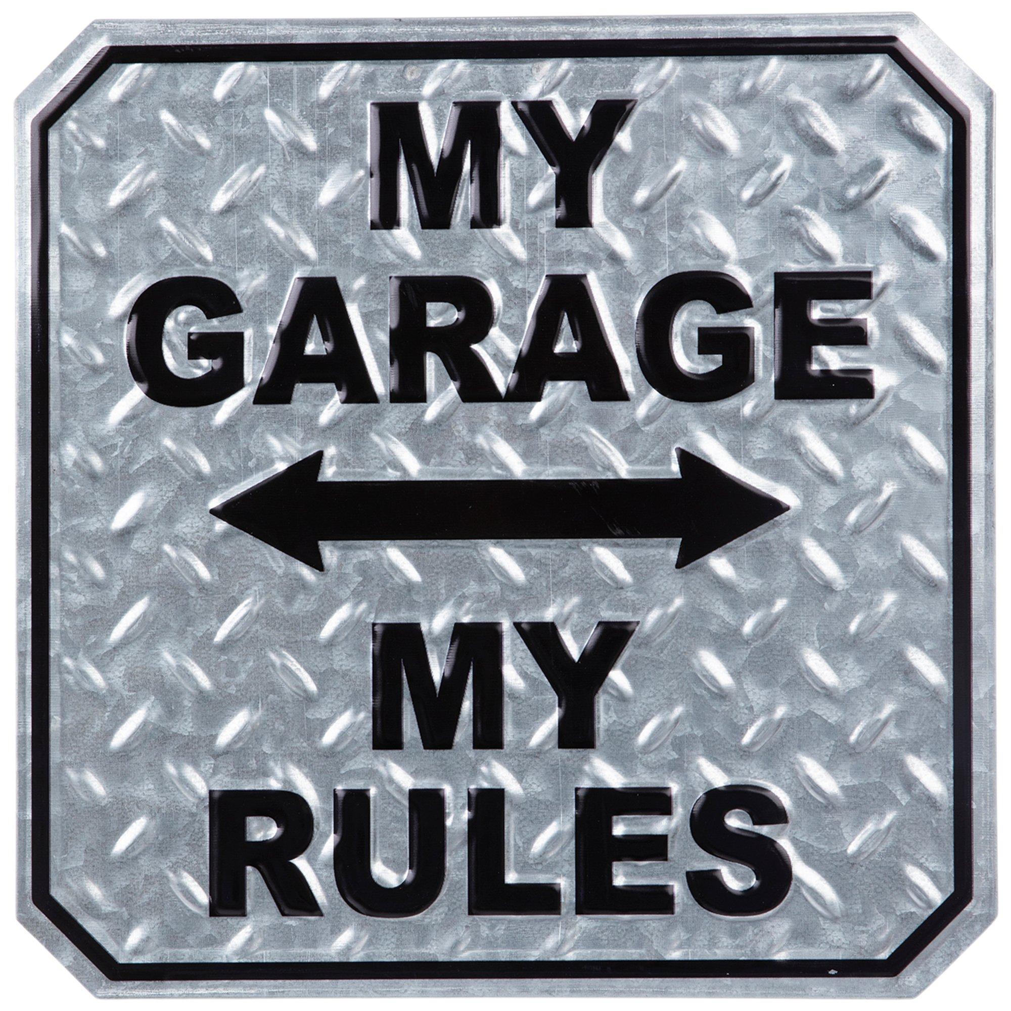 My Garage My Rules Metal Sign | Hobby Lobby | 1456862