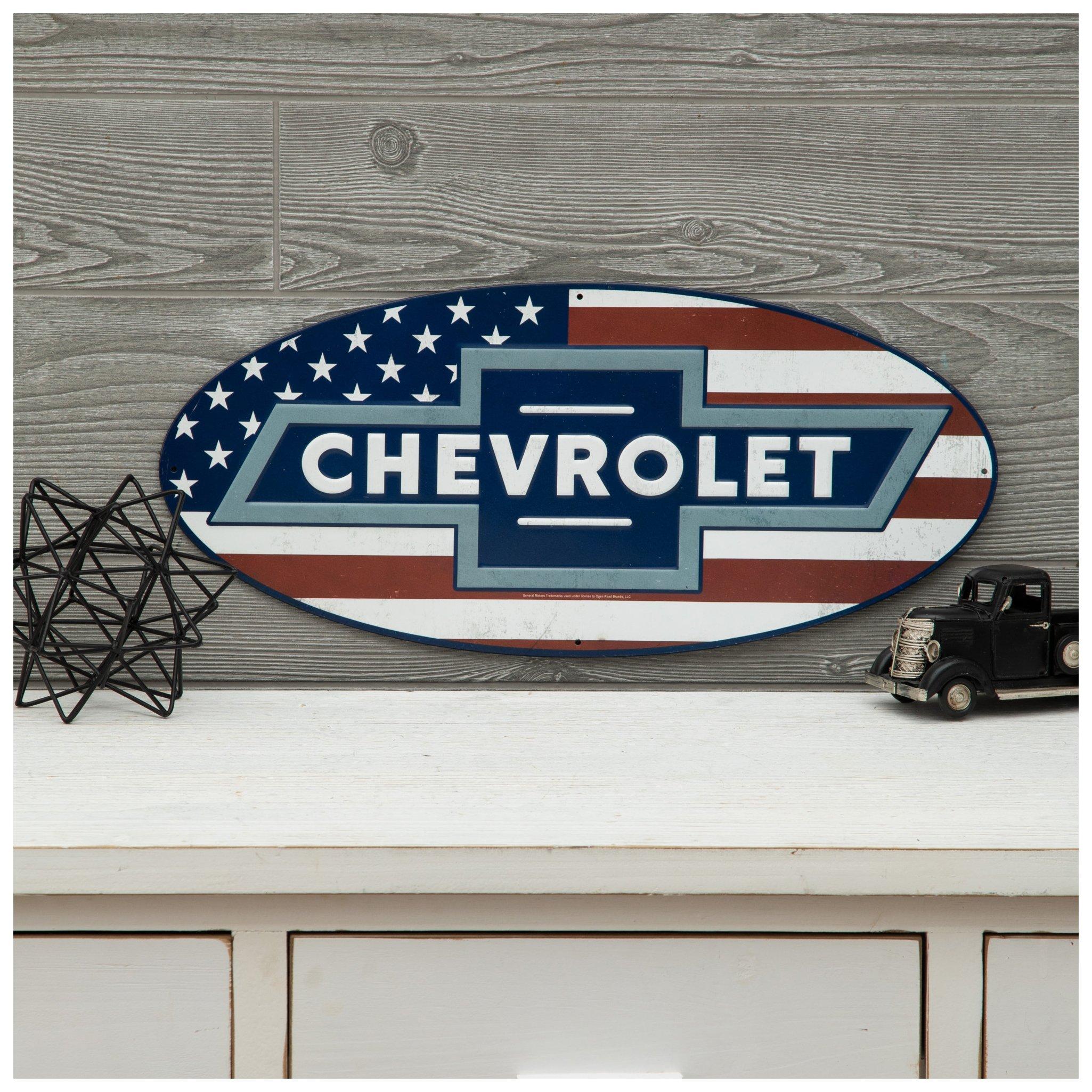 Chevrolet Flag Metal Sign | Hobby Lobby | 1480516