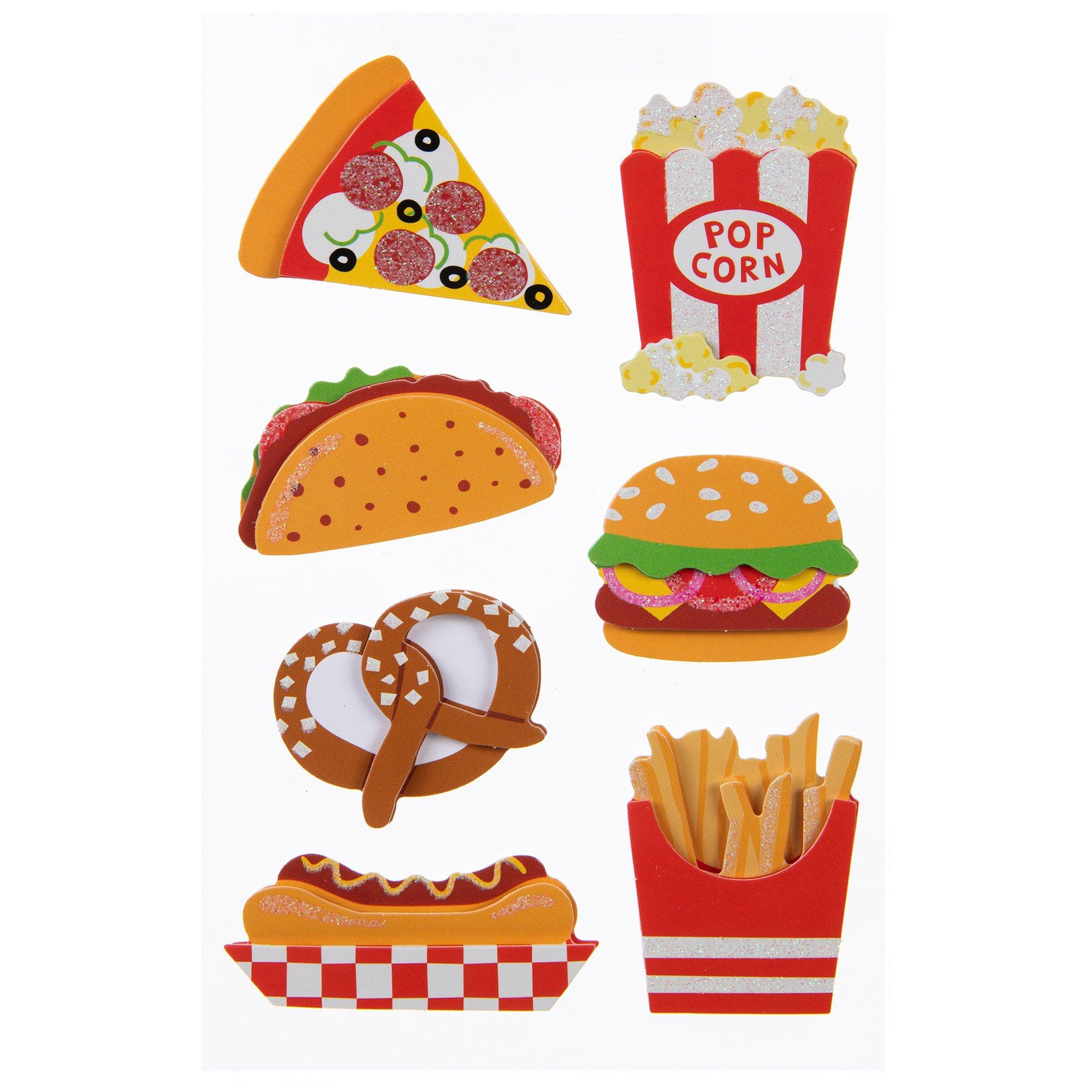 Fast Food 3D Stickers | Hobby Lobby | 1484765