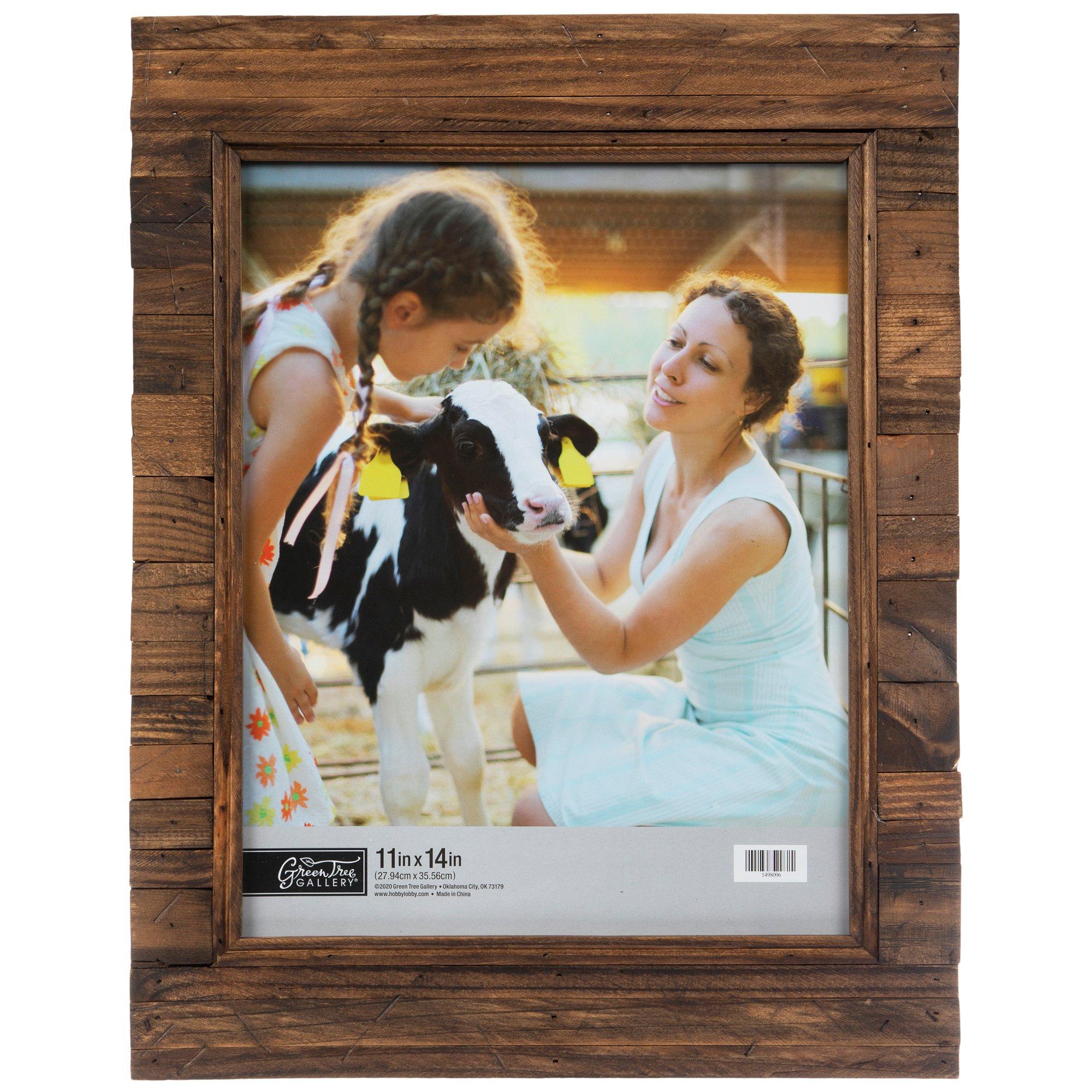 Rustic Slatted Wood Wall Frame | Hobby Lobby | 1498096