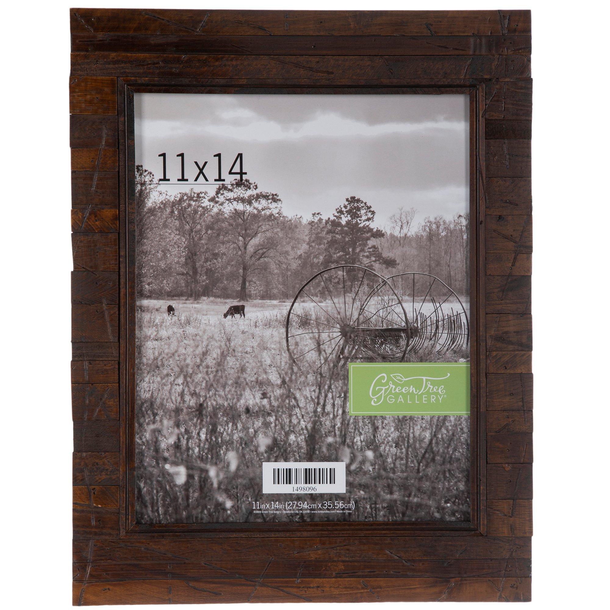Rustic Slatted Wood Wall Frame | Hobby Lobby | 1498096