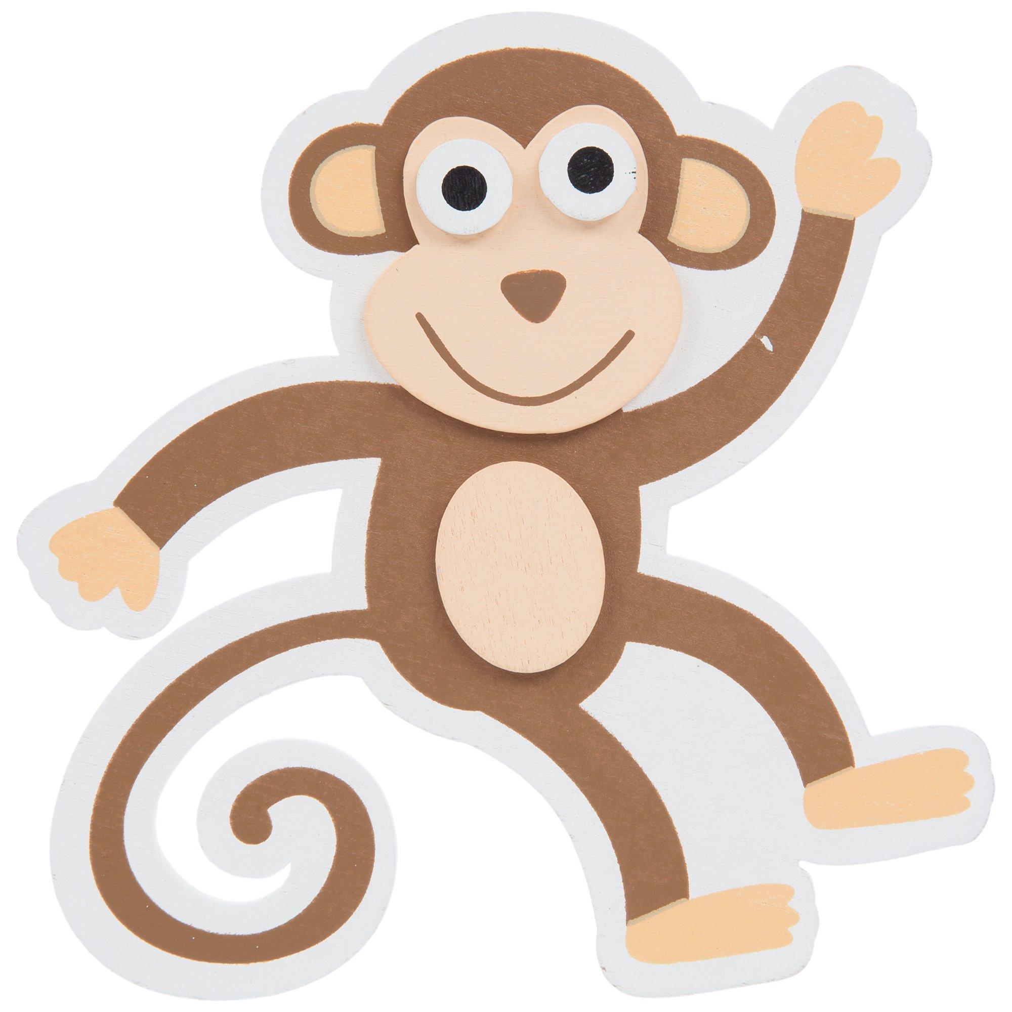 Monkey Painted Wood Shape | Hobby Lobby | 1518414