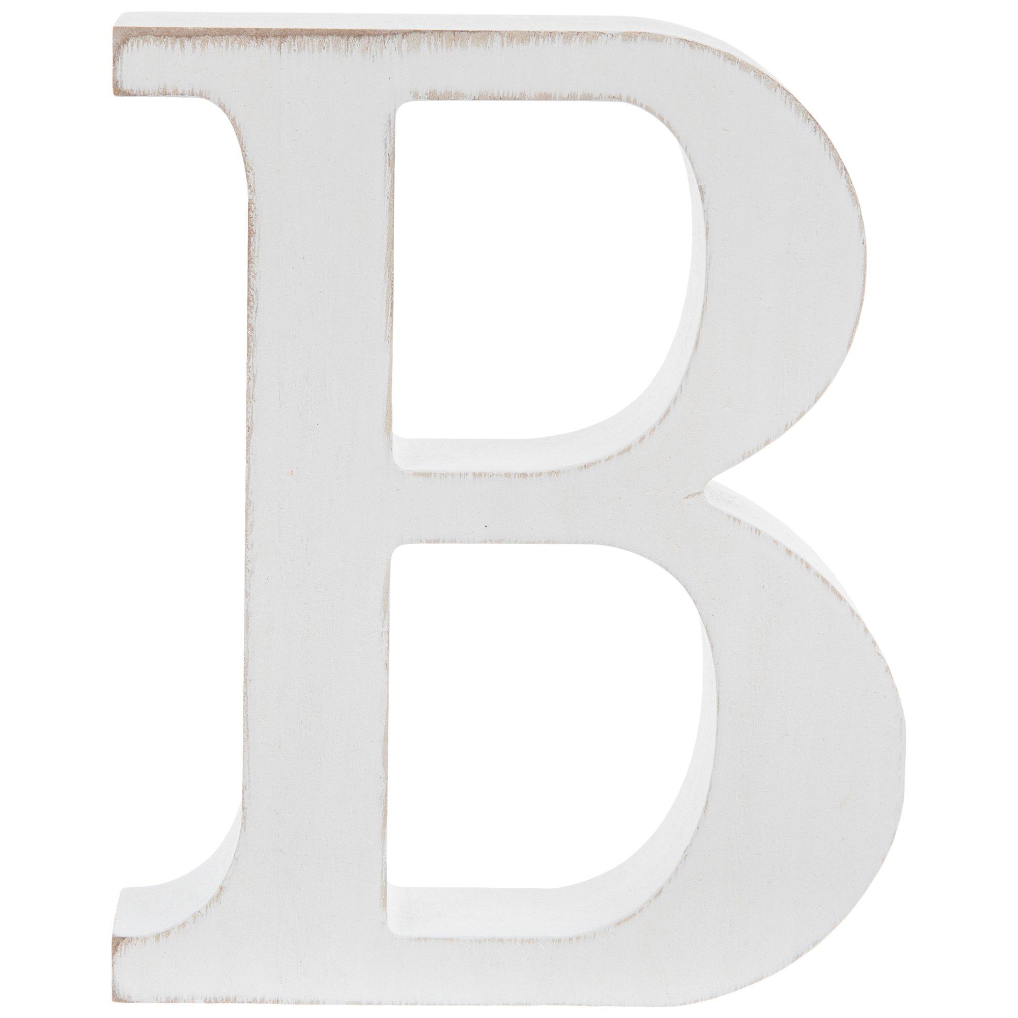 White Letter Wood Decor | Hobby Lobby | 1529353