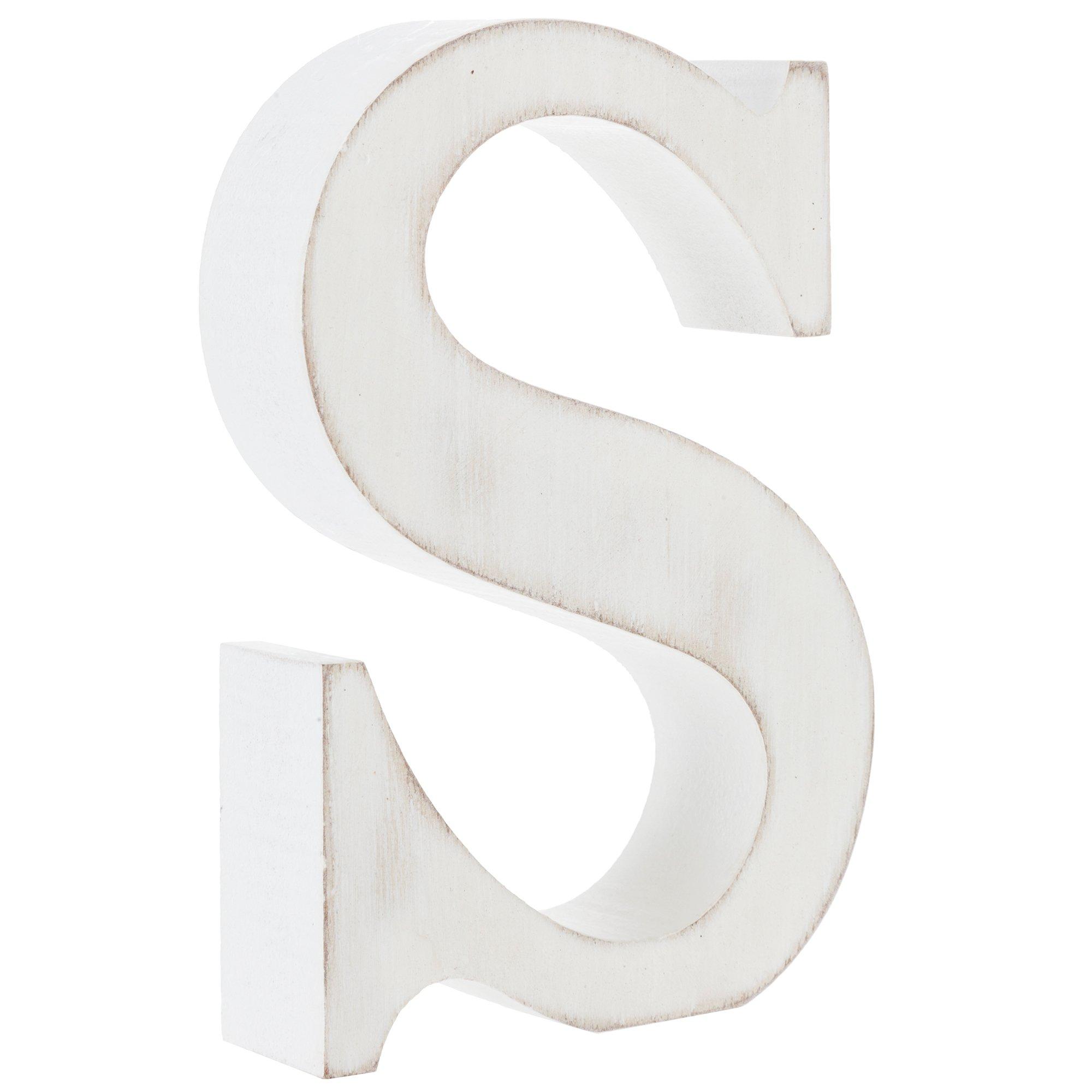 Whitewash Letter Wood Wall Decor | Hobby Lobby | 1529544
