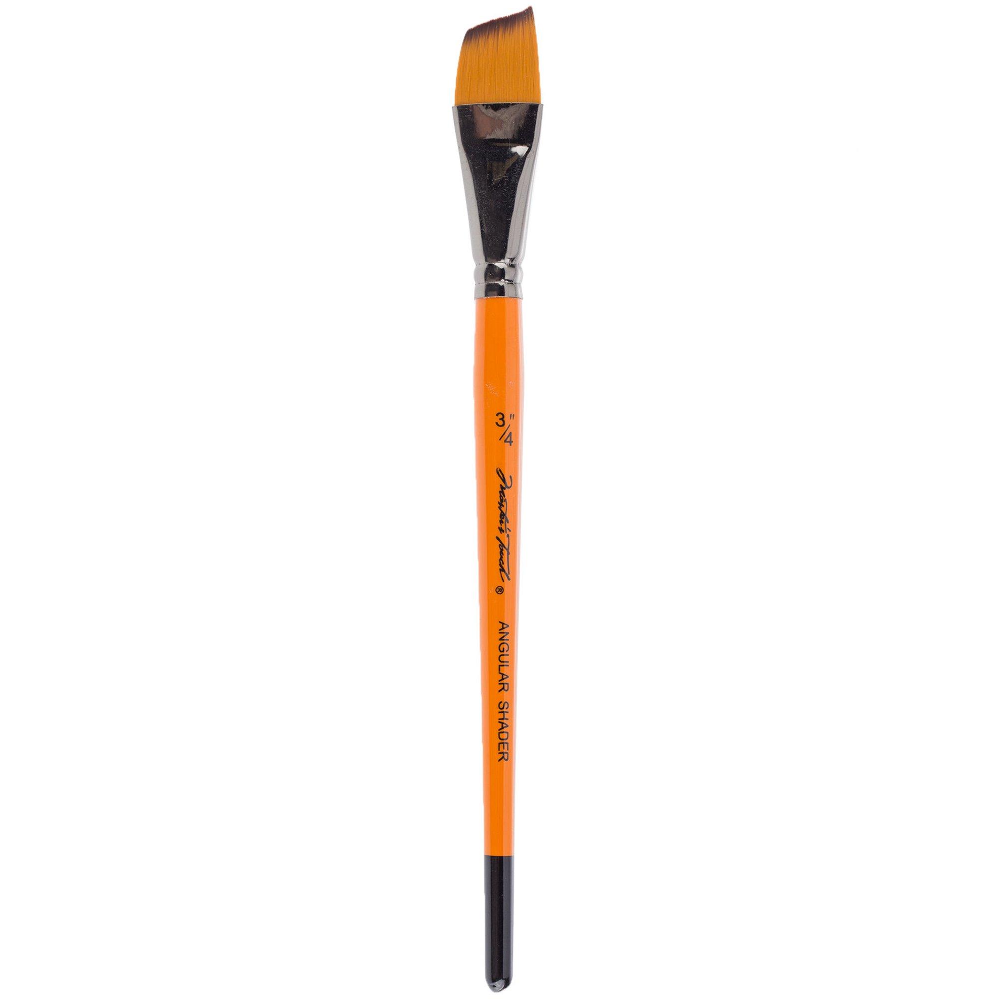 Master's Touch Soft Taklon Angular Shader Paint Brush | Hobby Lobby ...