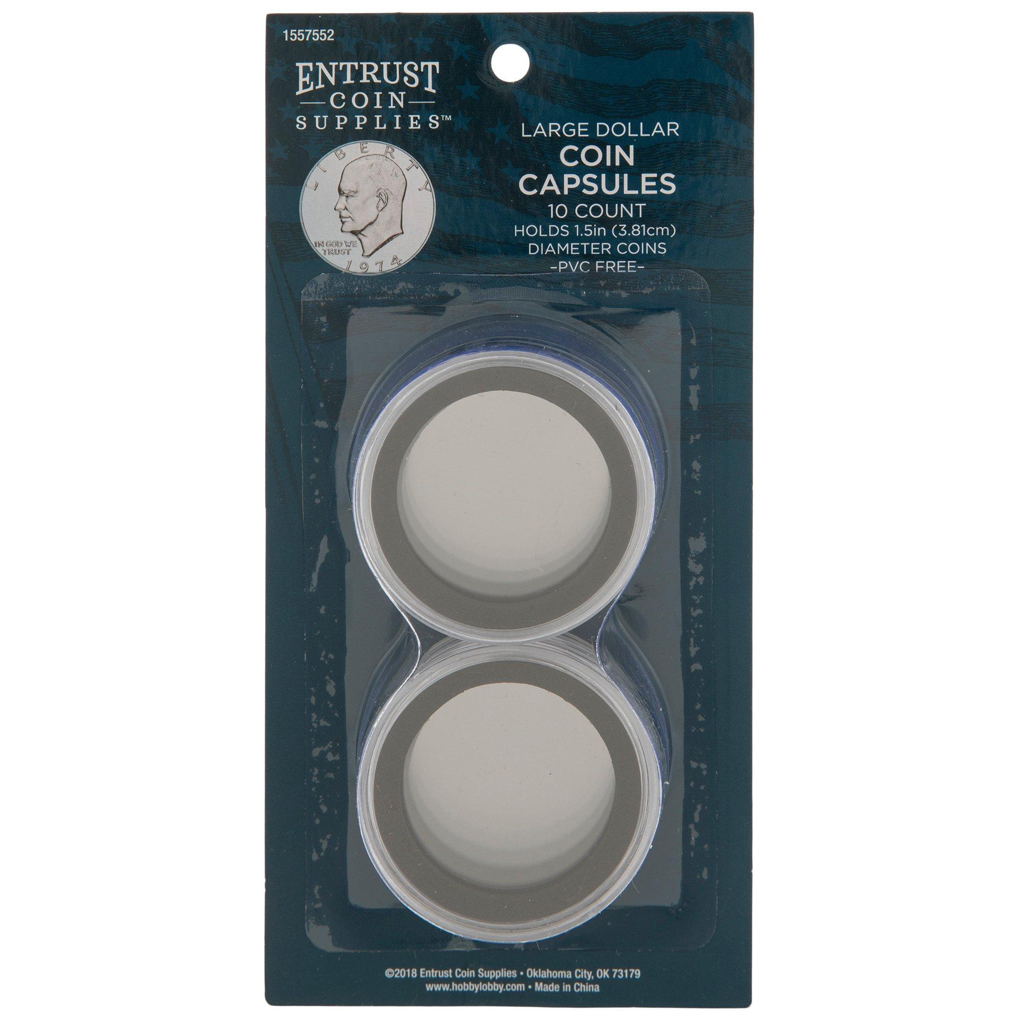 Large Dollar Coin Capsules | Hobby Lobby | 1557552