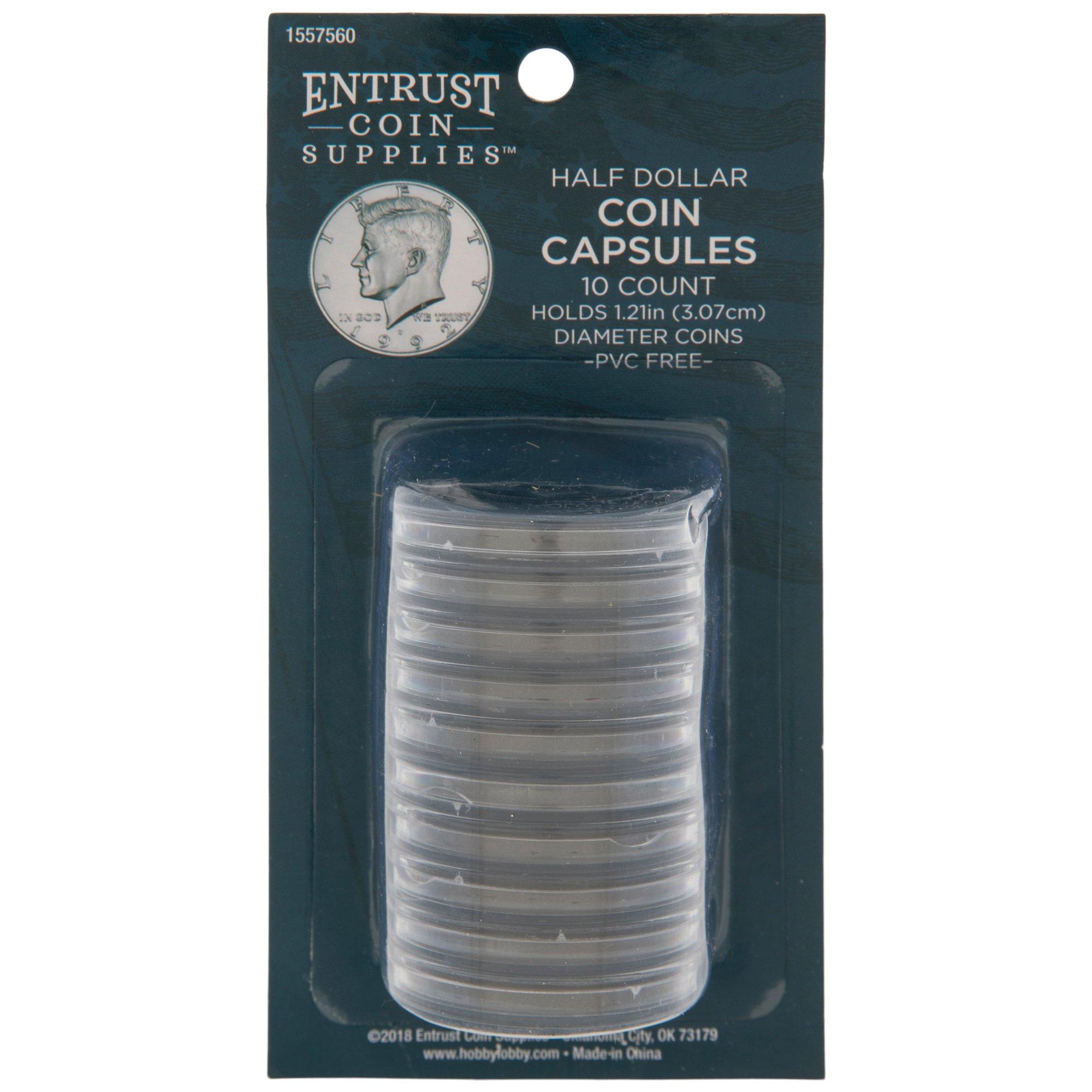 Half-Dollar Coin Capsules | Hobby Lobby | 1557560