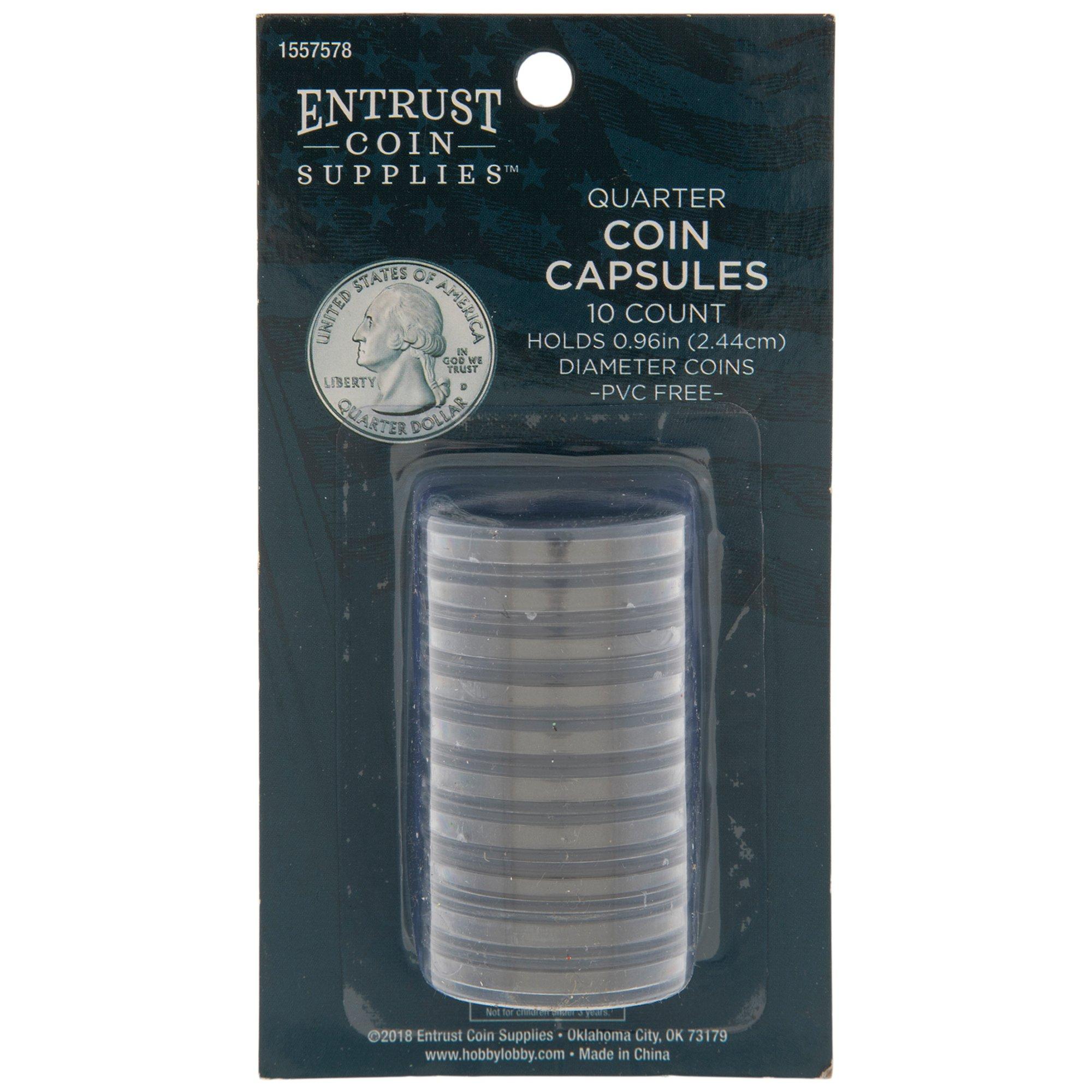Quarter Coin Capsules | Hobby Lobby | 1557578