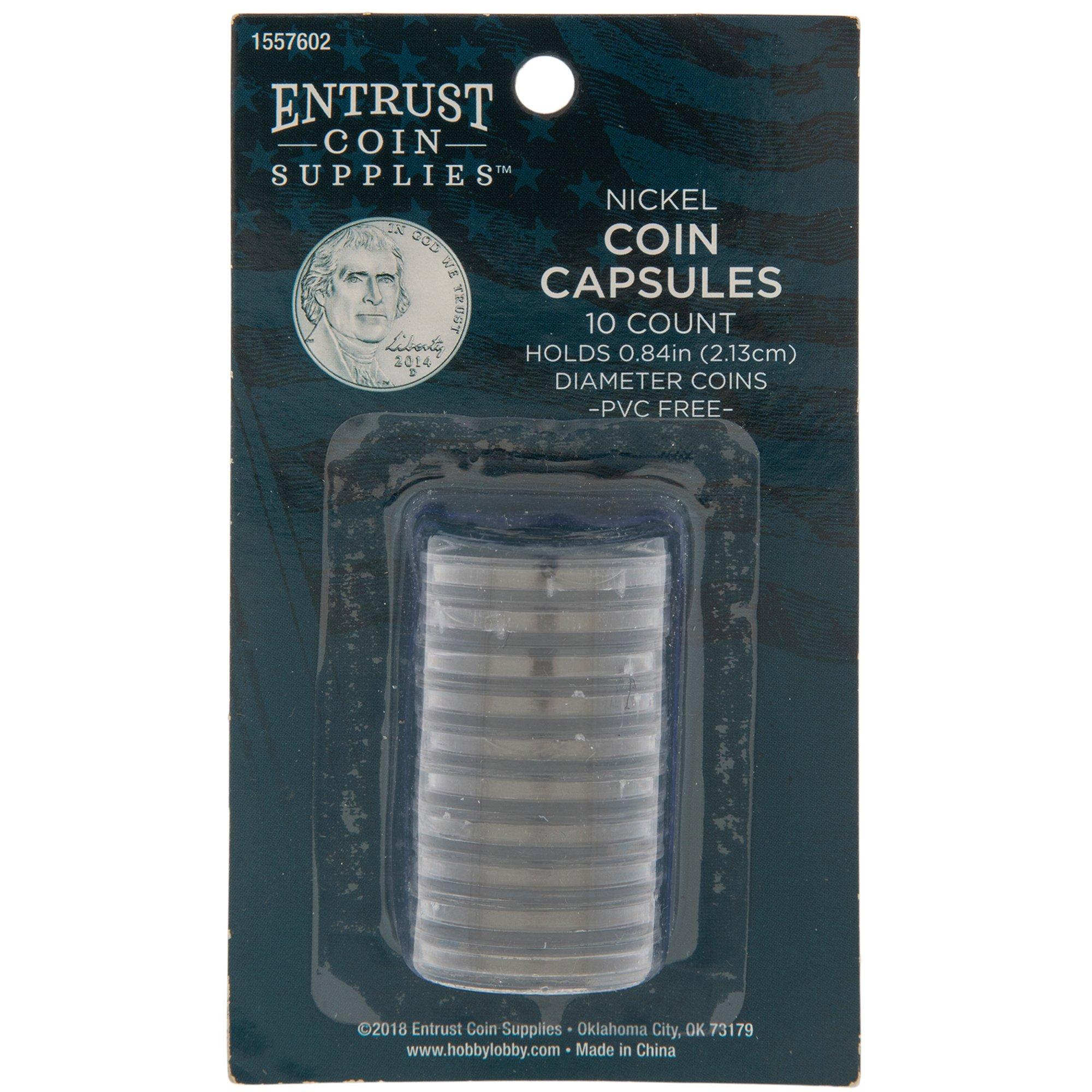 Nickel Coin Capsules | Hobby Lobby | 1557602