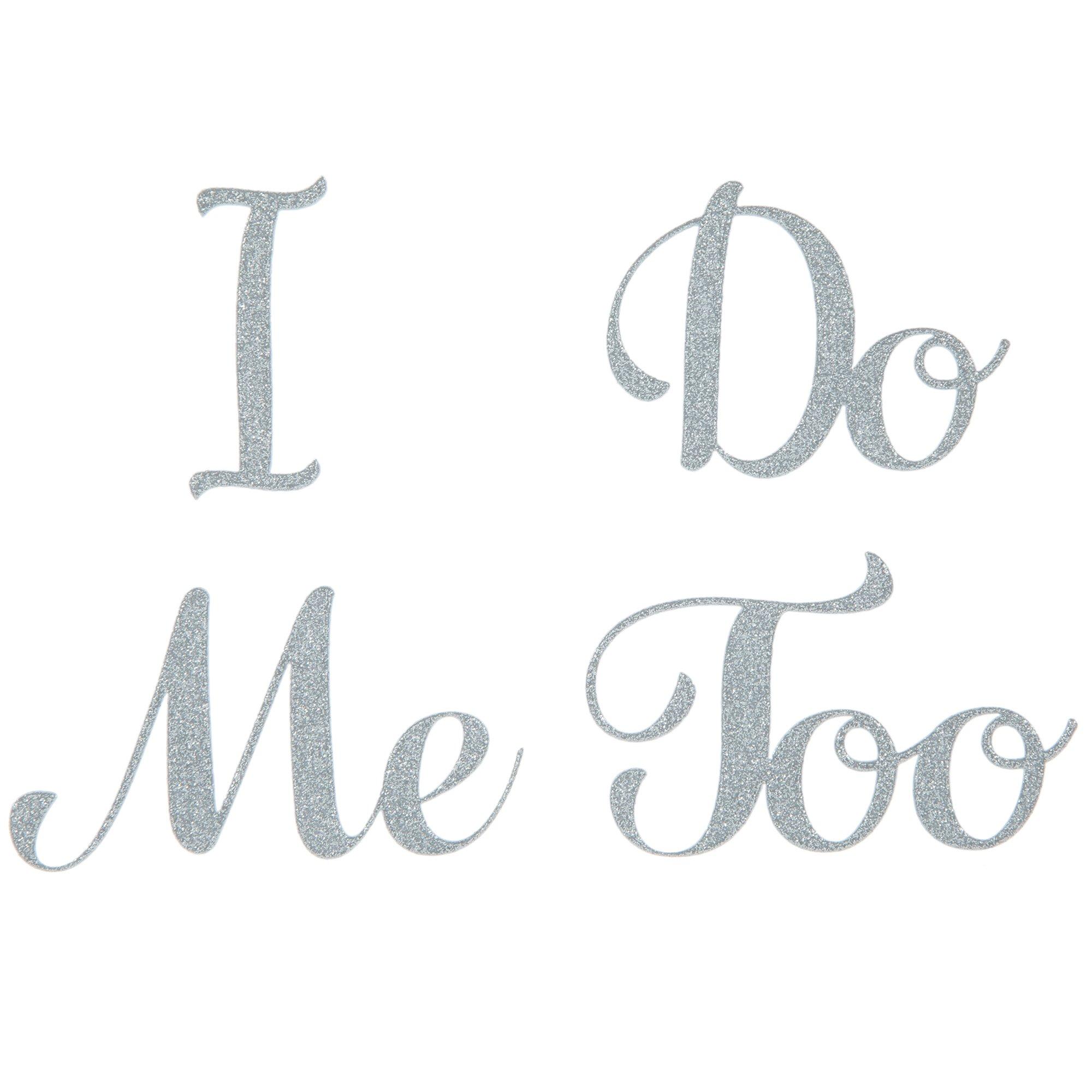 I Do Me Too Silver Wedding Shoe Stickers | Hobby Lobby | 1571082