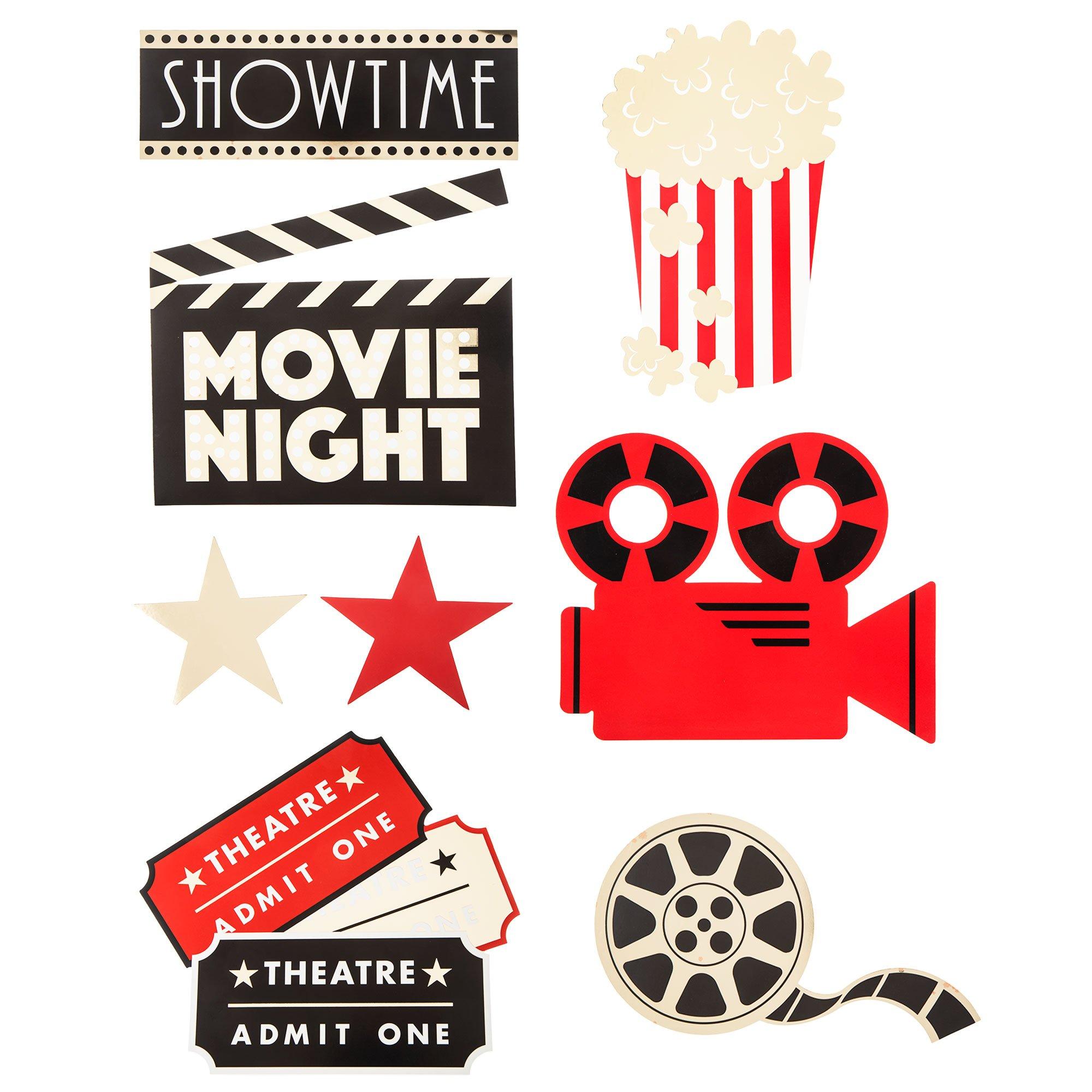 Movie Night Cutouts | Hobby Lobby | 1575364