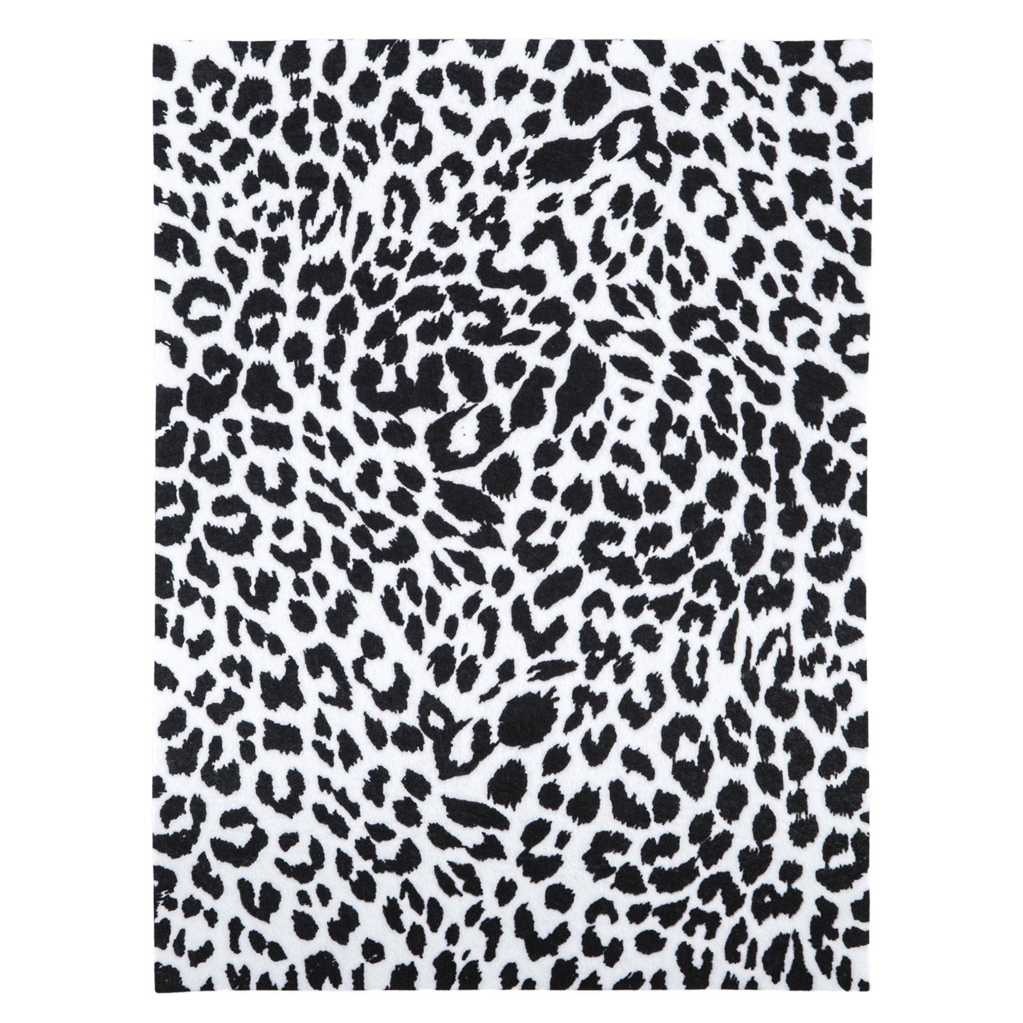 Cheetah Print Black And White Pattern