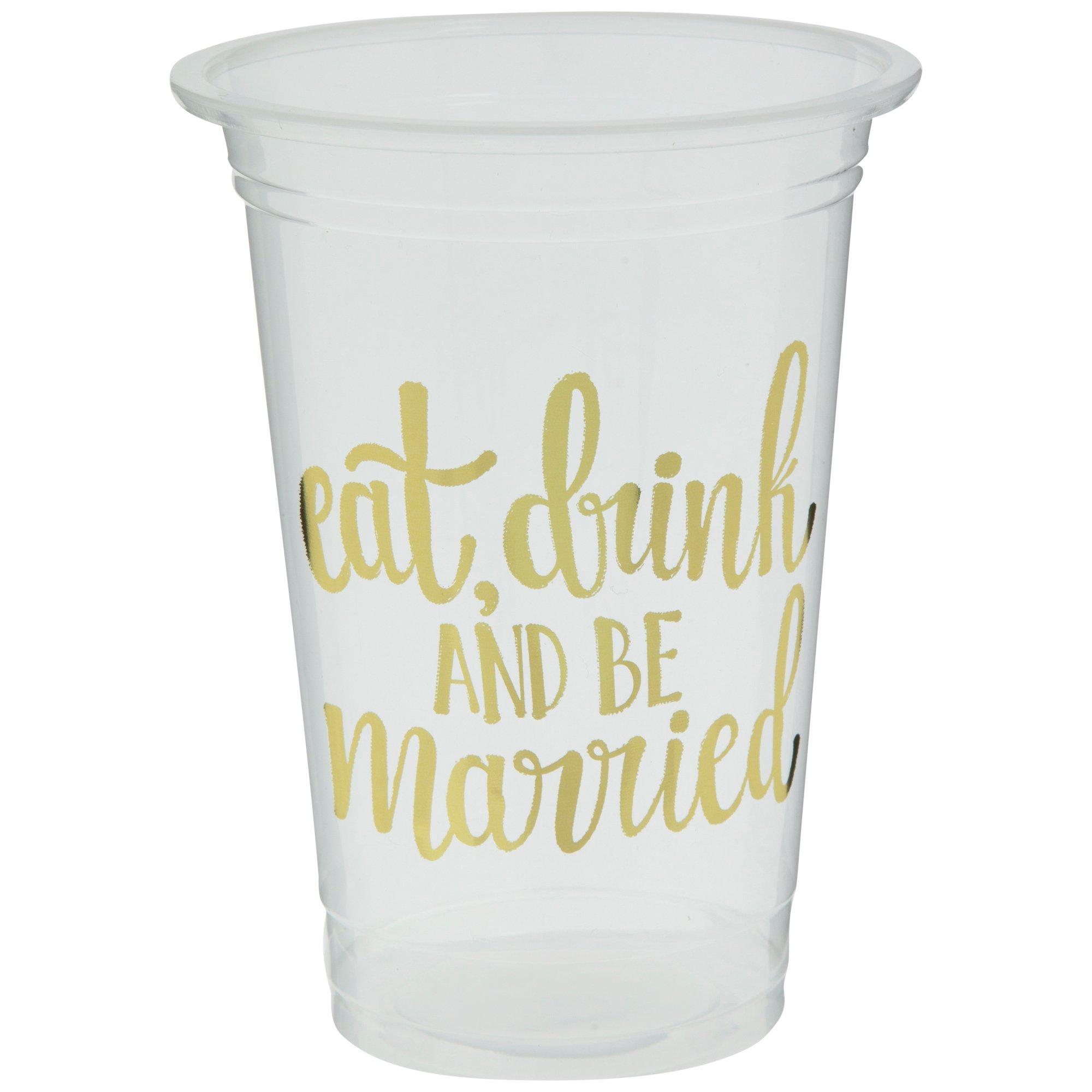 Eat, Drink & Be Married Cups | Hobby Lobby | 1583426