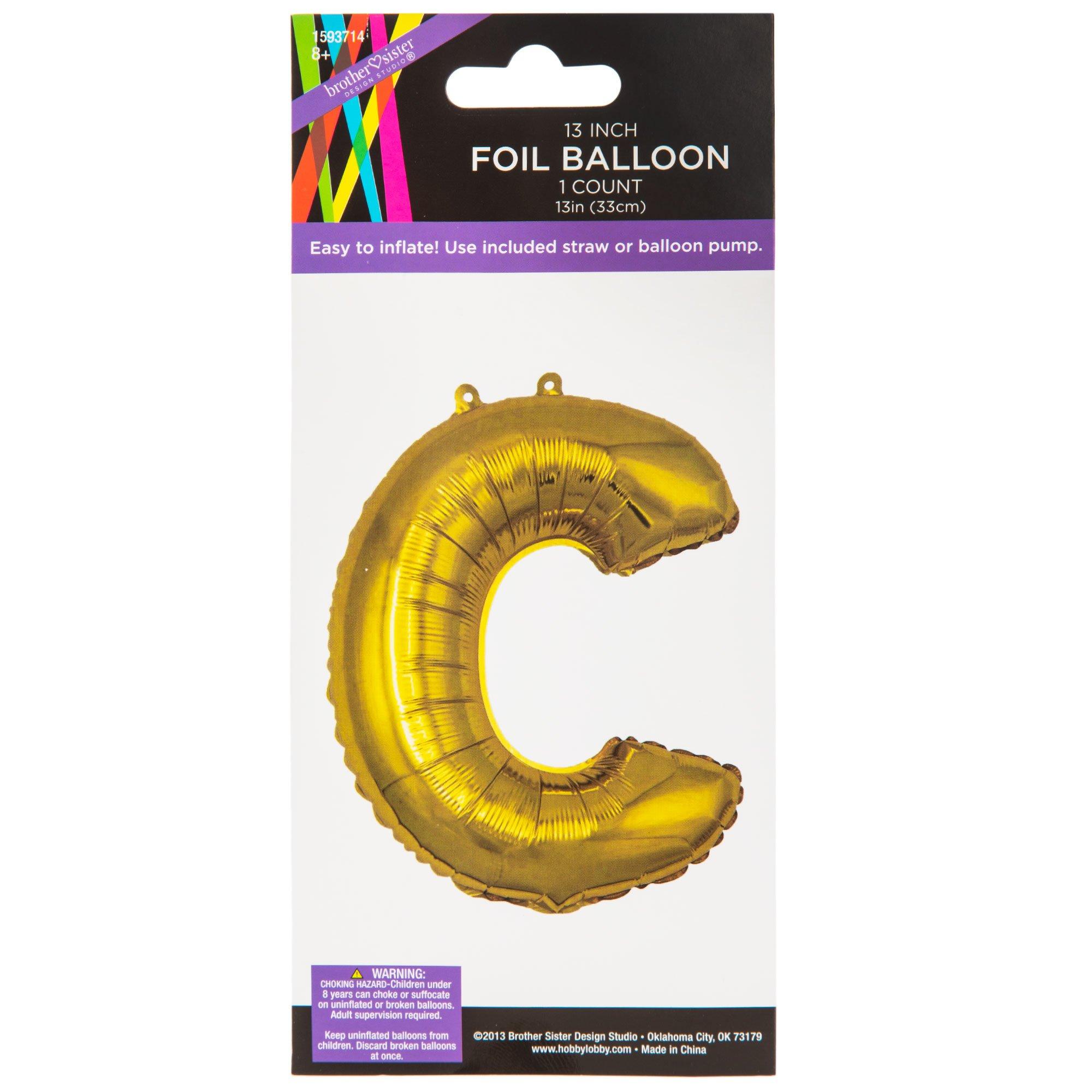 Foil Letter Balloon | Hobby Lobby | 1593714