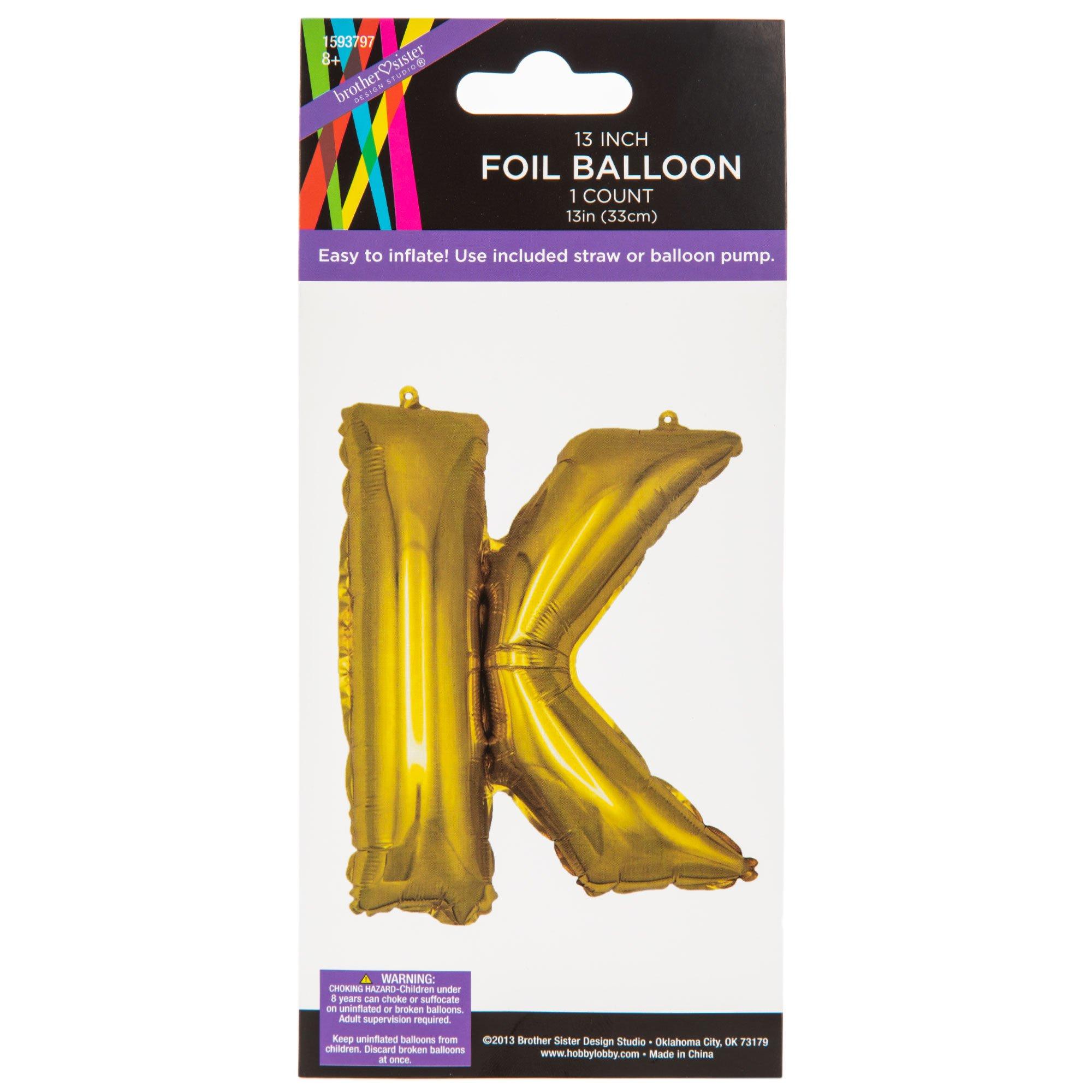 Foil Letter Balloon | Hobby Lobby | 1593797