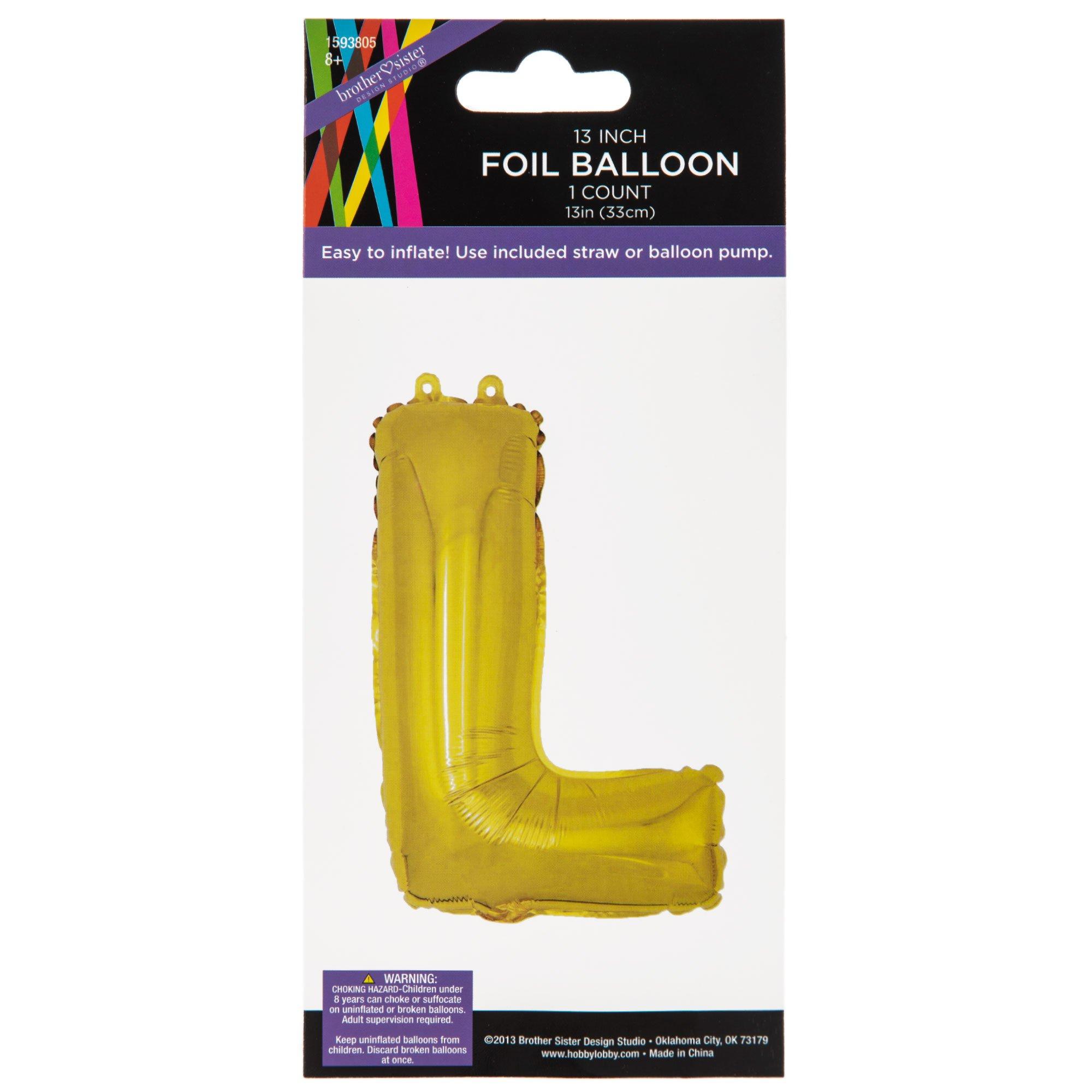 Foil Letter Balloon | Hobby Lobby | 1593805