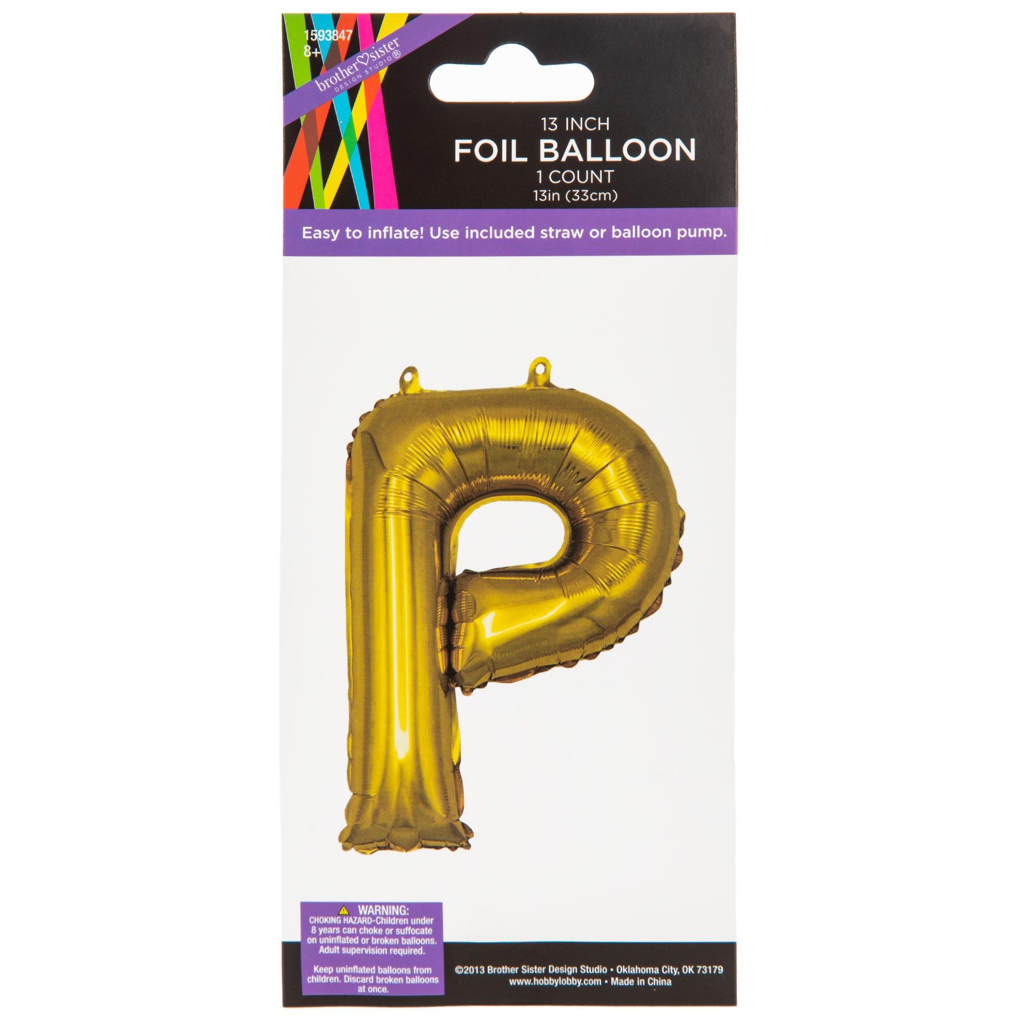 Foil Letter Balloon | Hobby Lobby | 1593847
