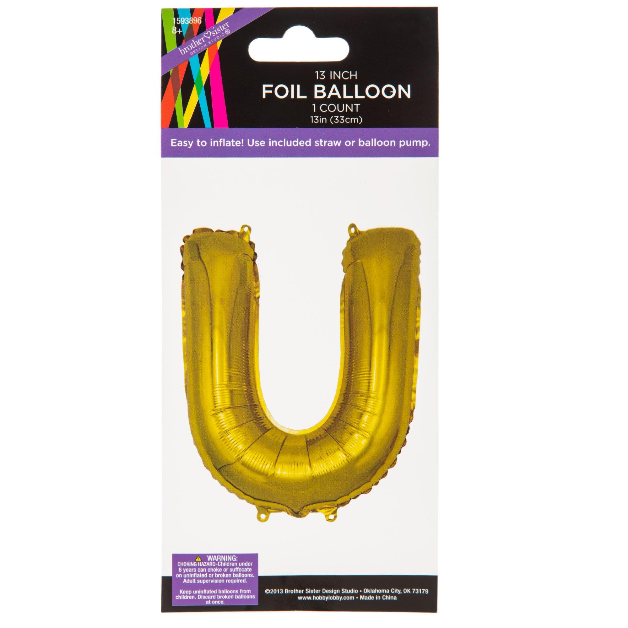 Foil Letter Balloon | Hobby Lobby | 1593896