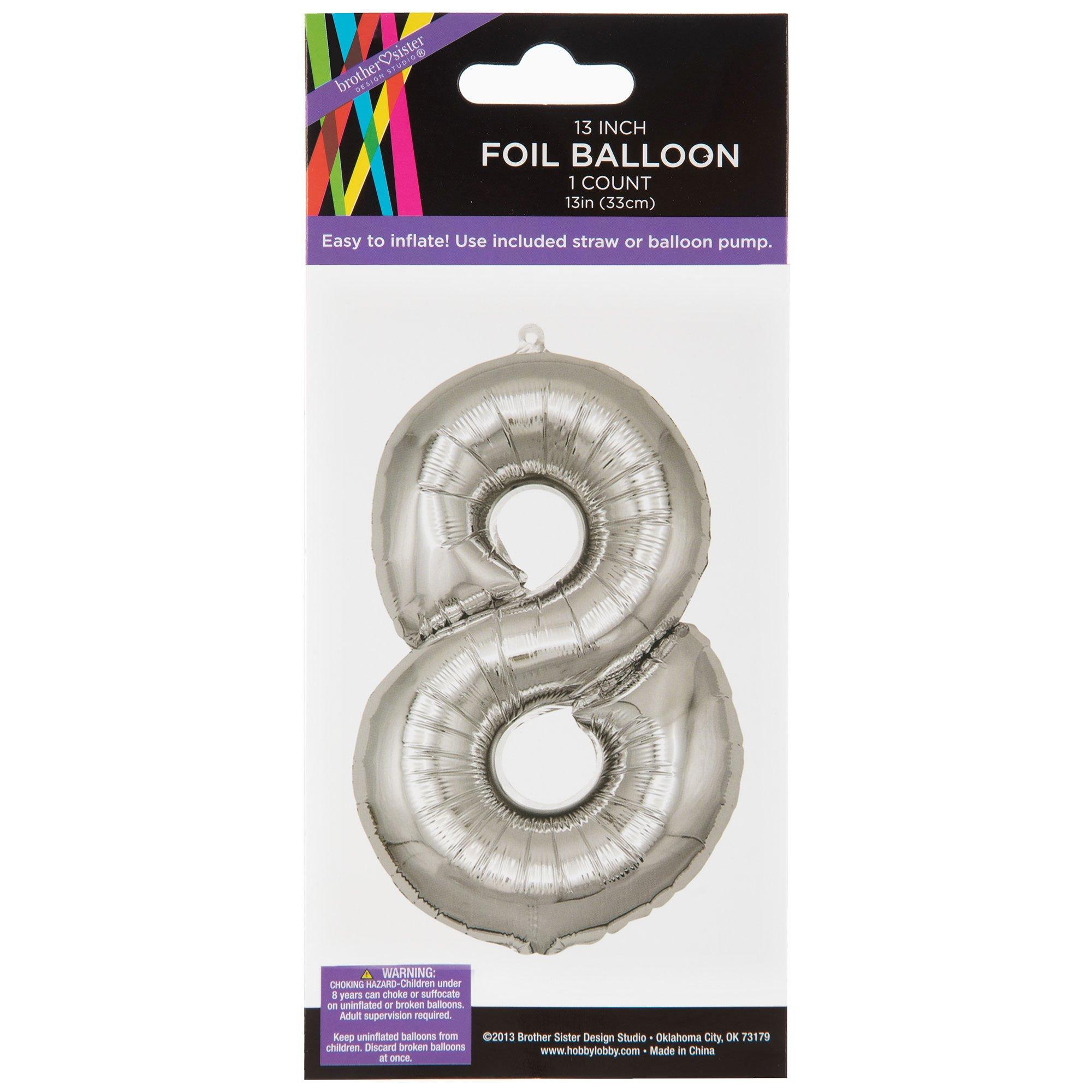Foil Number Balloon | Hobby Lobby | 1594134