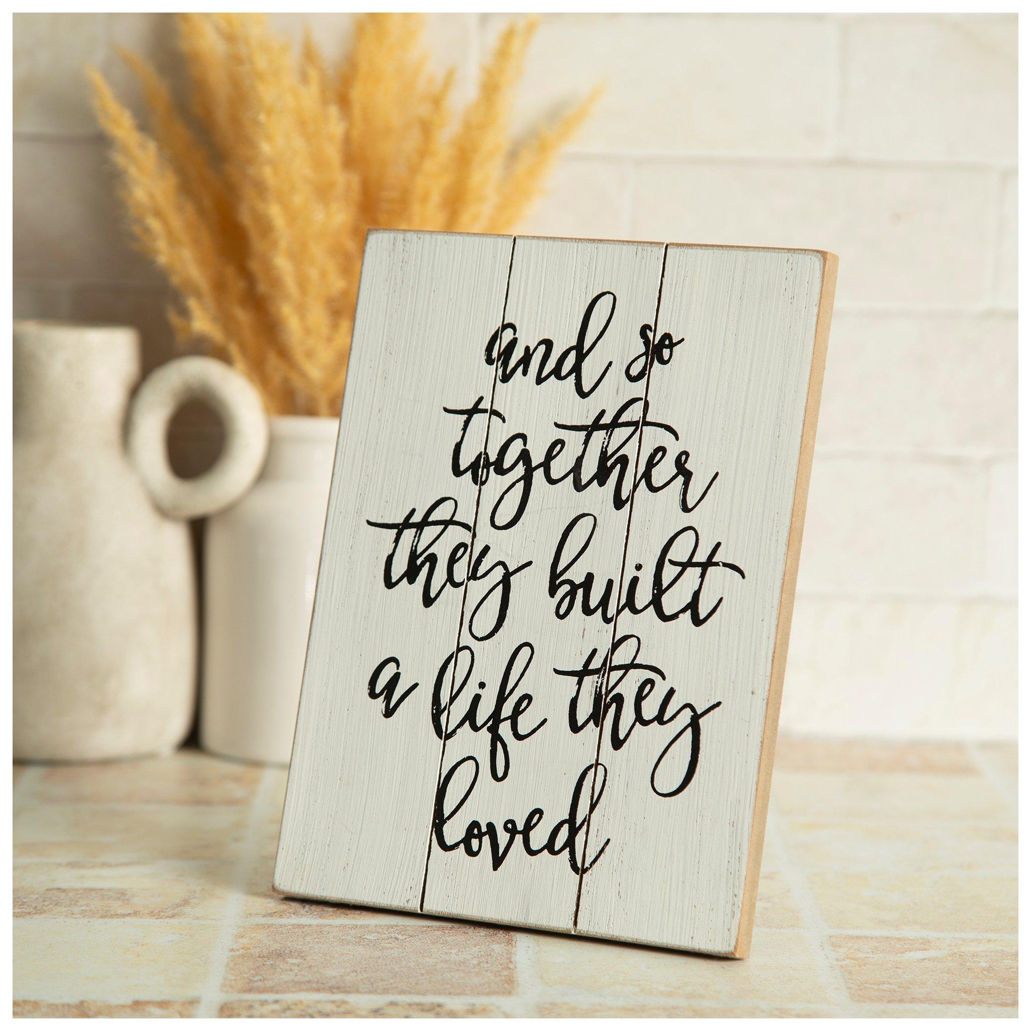 Quote Tabletop Decor | Signs With Sayings | Hobby Lobby