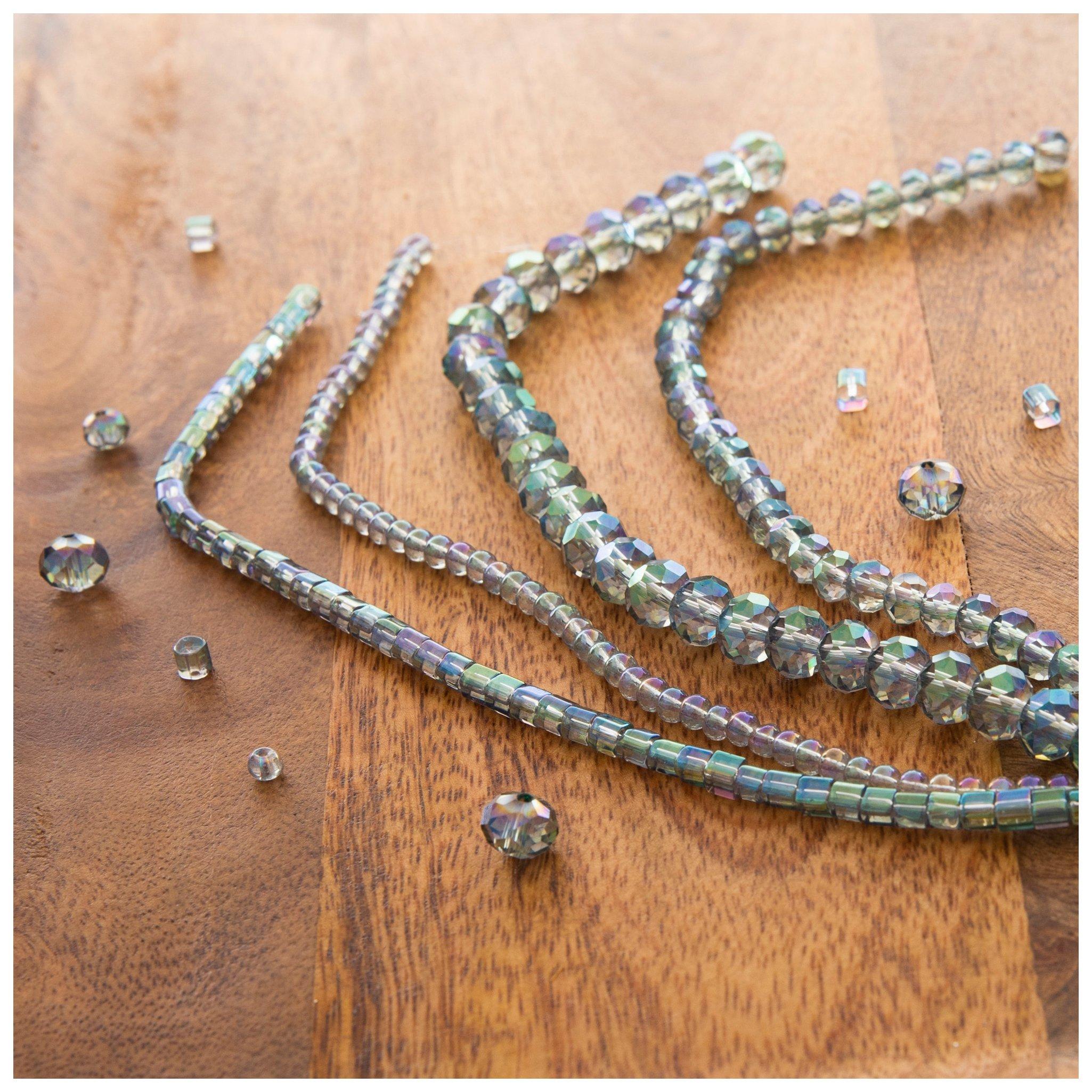 Green Glass Bead Strands | Hobby Lobby | 1662212