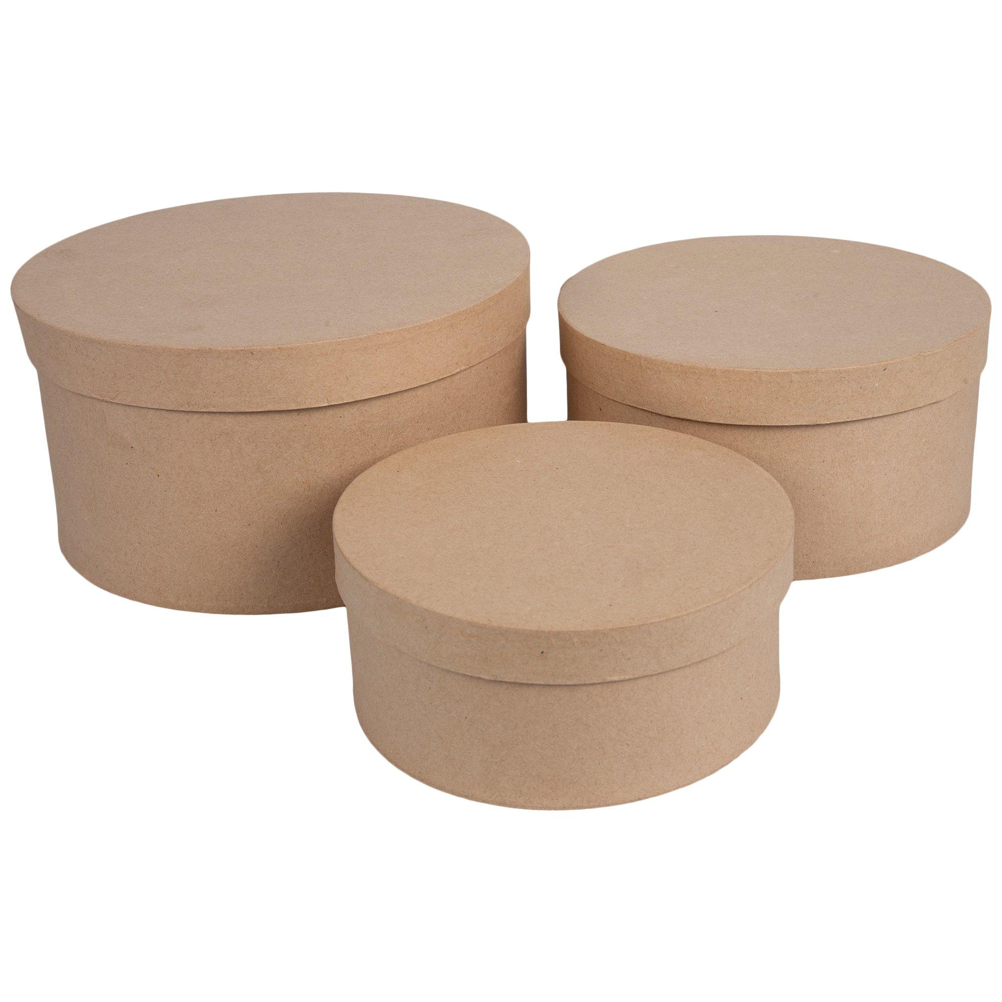 Round Paper Mache Boxes | Hobby Lobby | 1664242