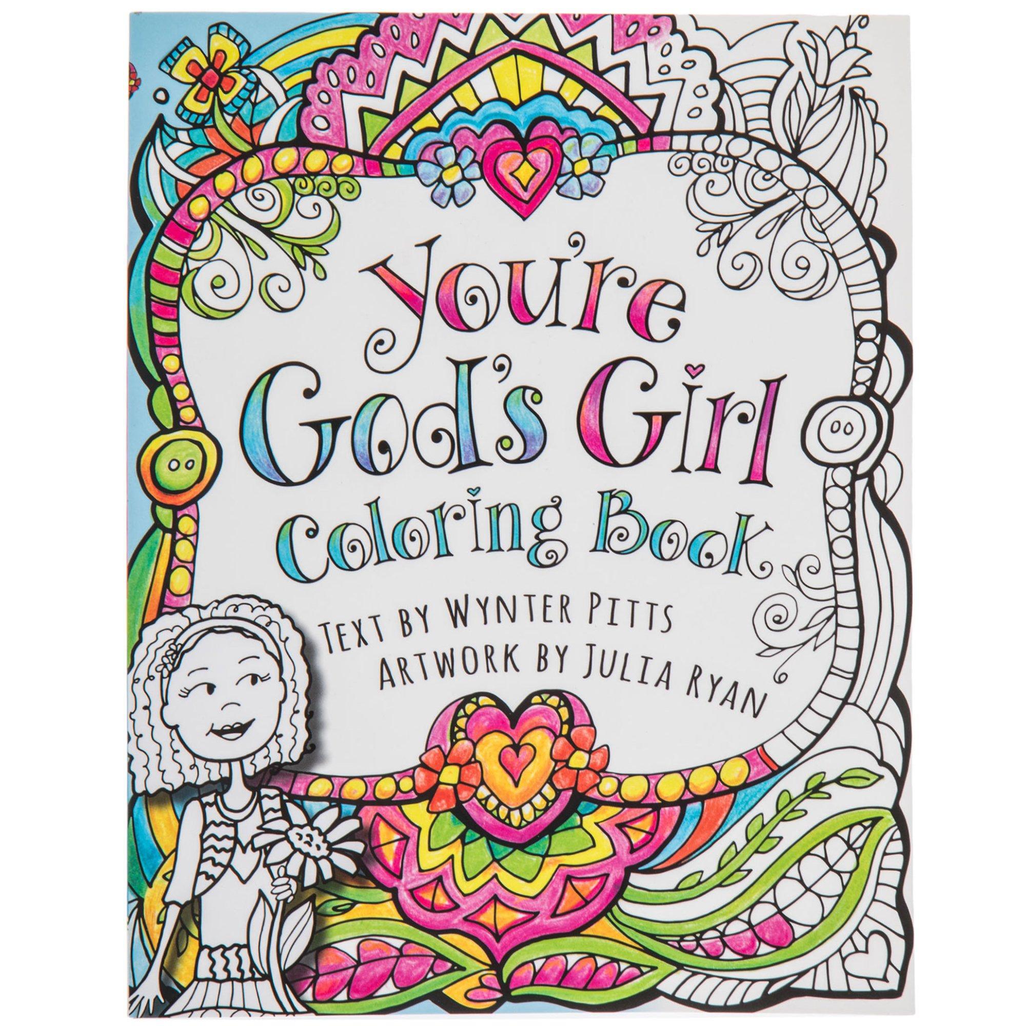 You're God's Girl Coloring Book | Hobby Lobby | 1669258