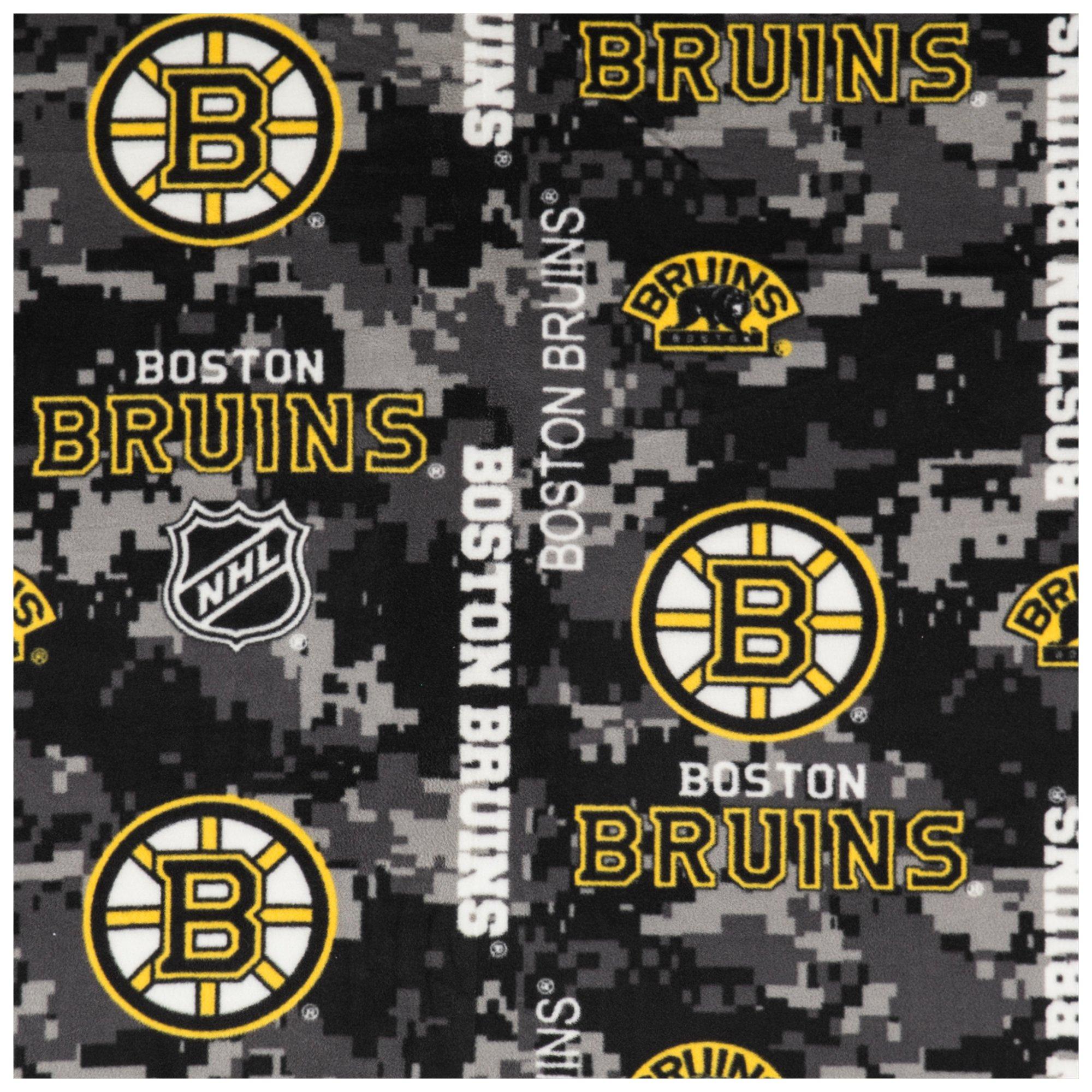 Boston Bruins Urban Camo Fleece Fabric | Hobby Lobby | 1675271