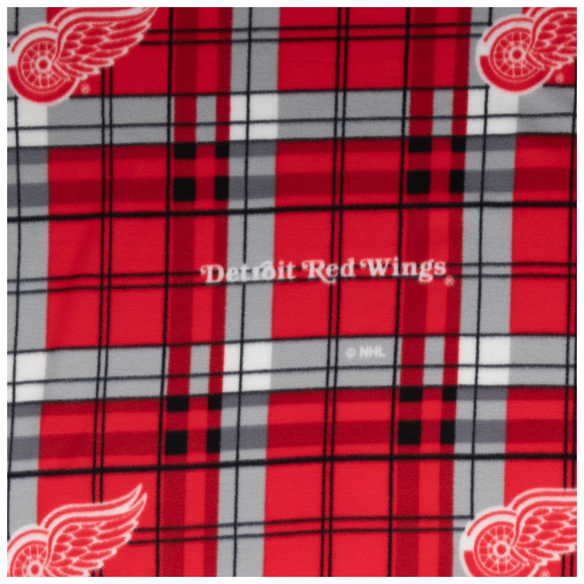 NHL Detroit Red Wings Allover Fleece Fabric | Hobby Lobby | 1675990