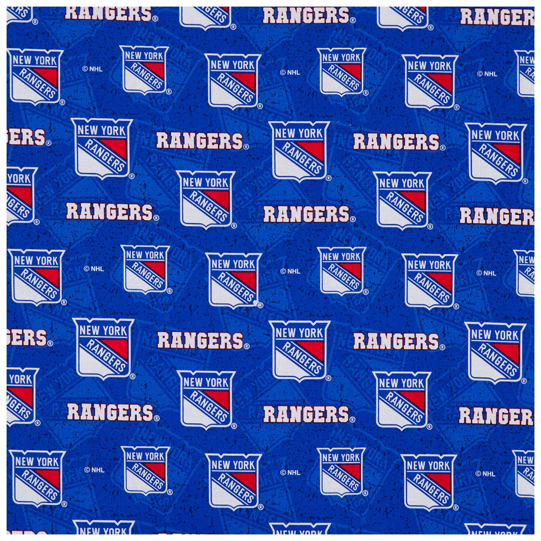 NHL New York Rangers Cotton Fabric | Hobby Lobby | 1676592