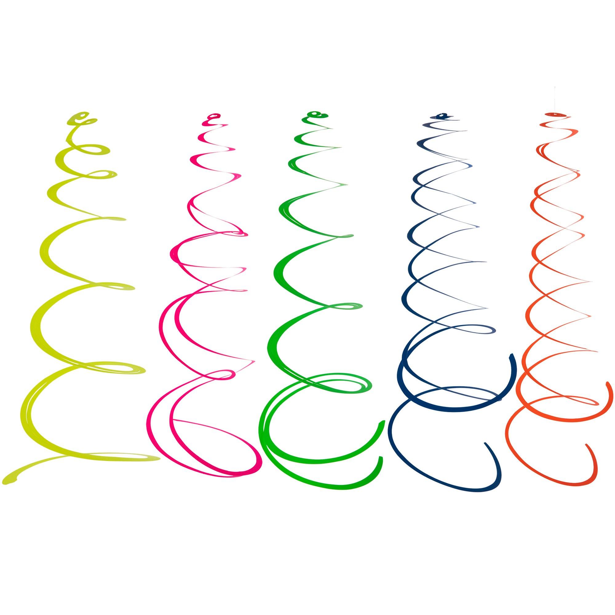 Bright Spiral Hanging Decorations | Hobby Lobby | 1699842