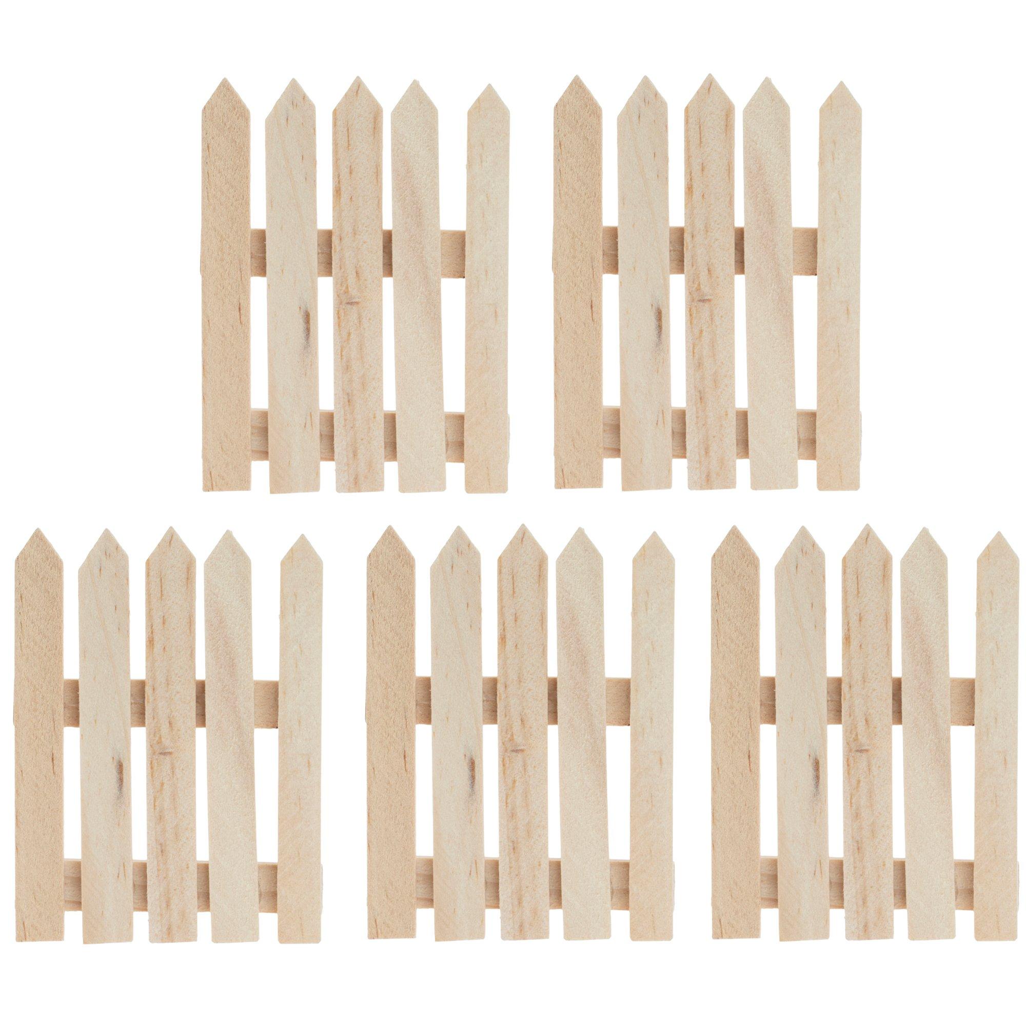 Miniature Picket Fence Sections | Hobby Lobby | 171157