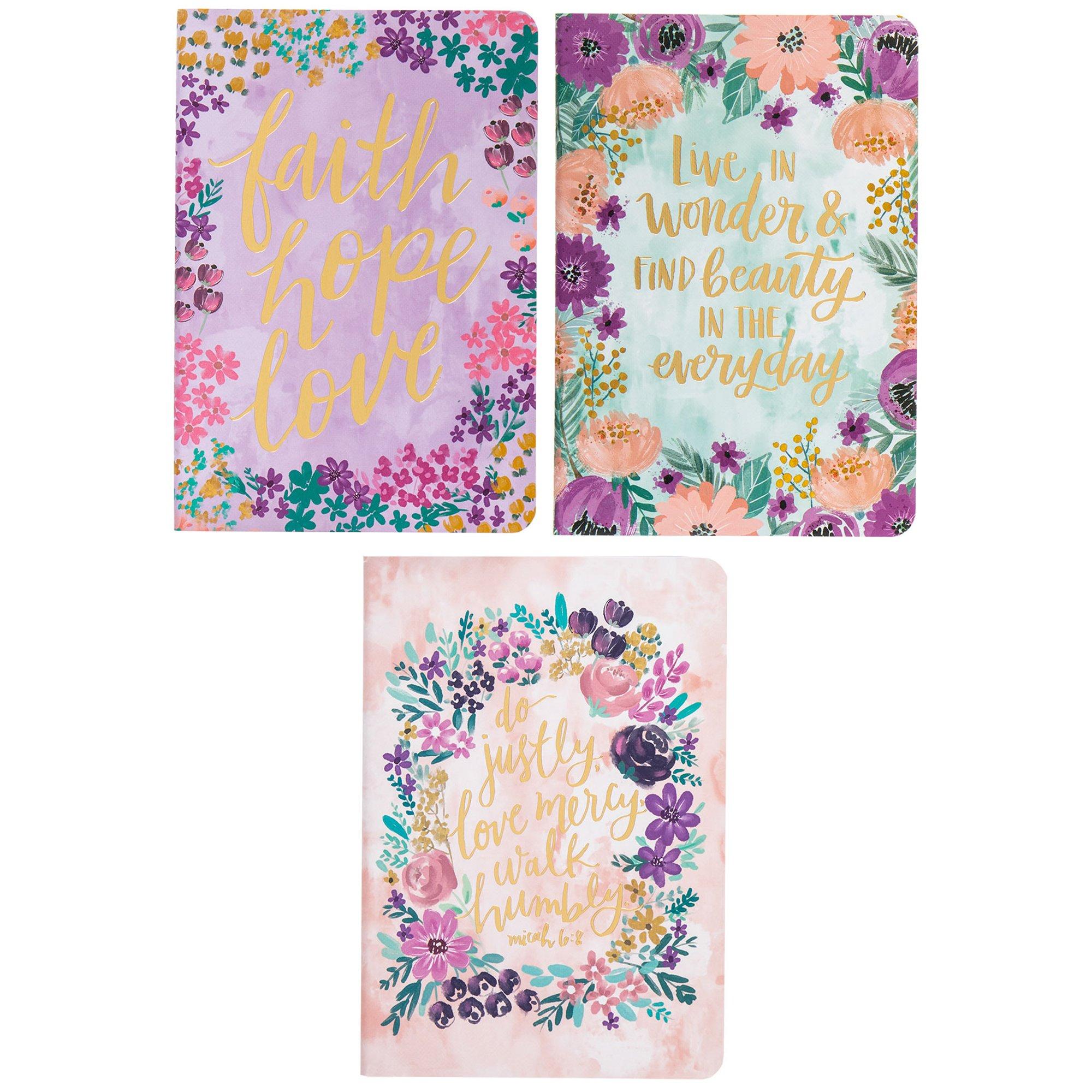 Flowers & Verses Notebook Bundle | Hobby Lobby | 1717065
