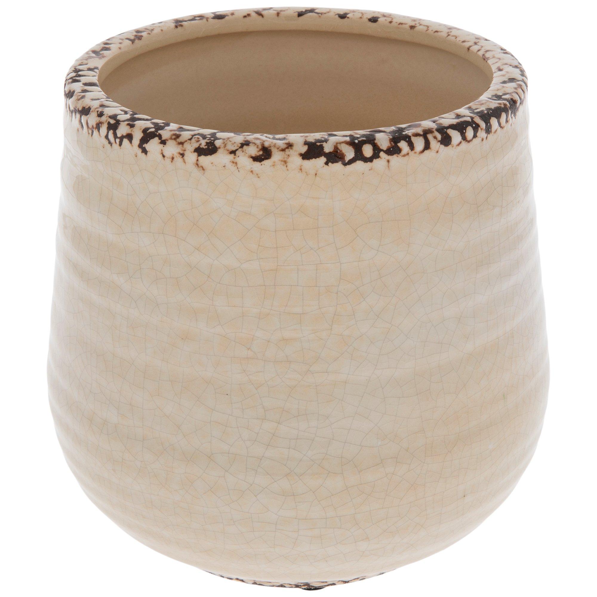 Distressed Crackle Flower Pot | Hobby Lobby | 1725019