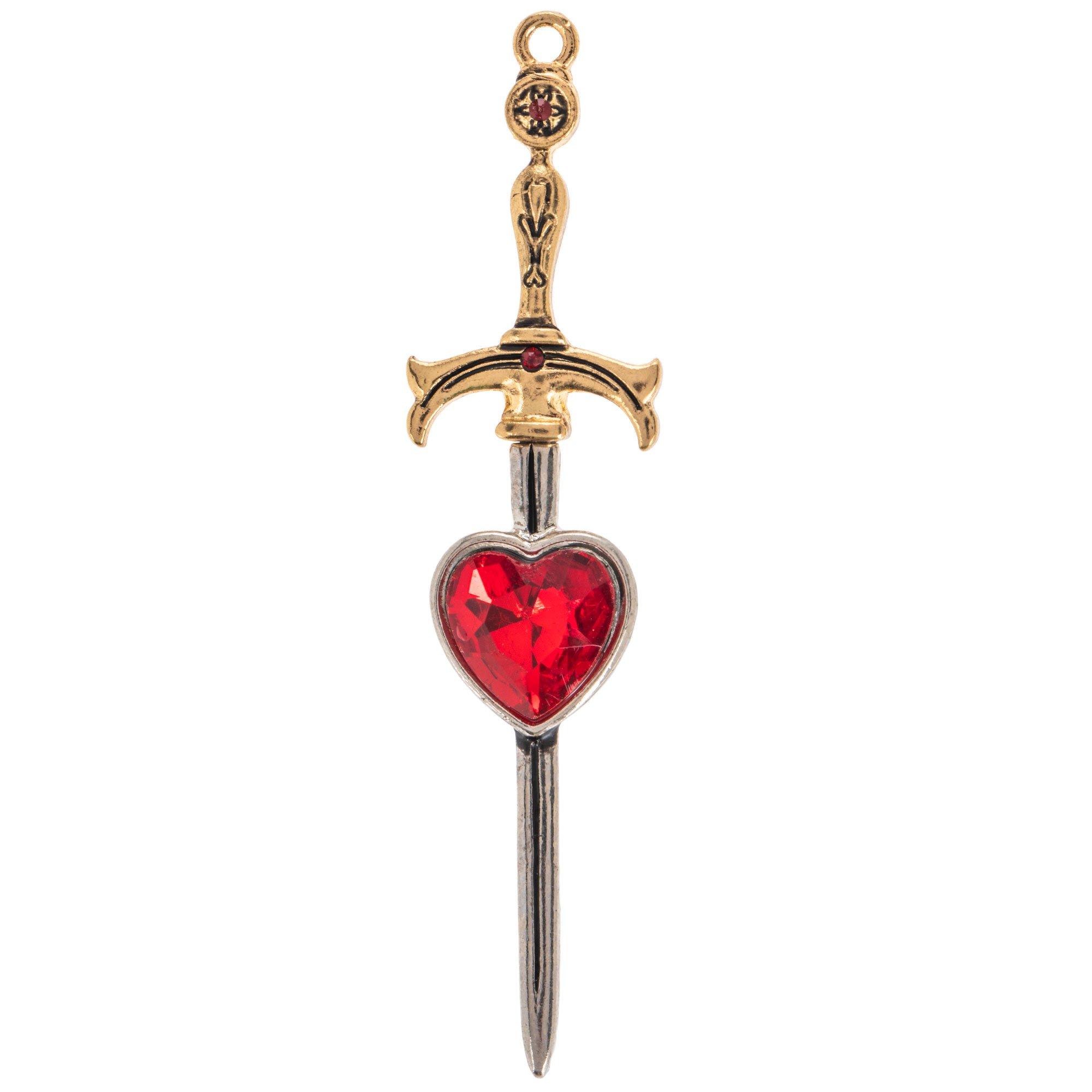 Rhinestone Heart Sword Pendant | Hobby Lobby | 1736701