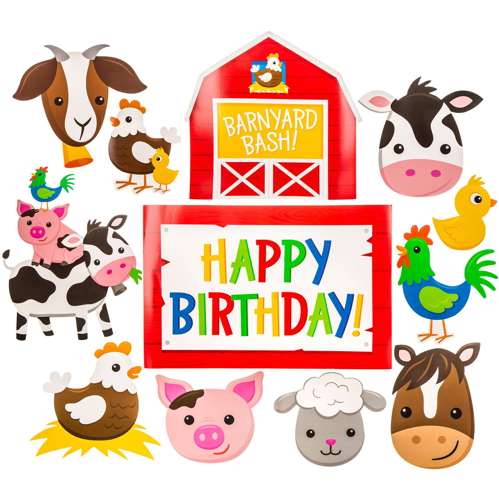 Barnyard Birthday Cutouts | Hobby Lobby | 1740778