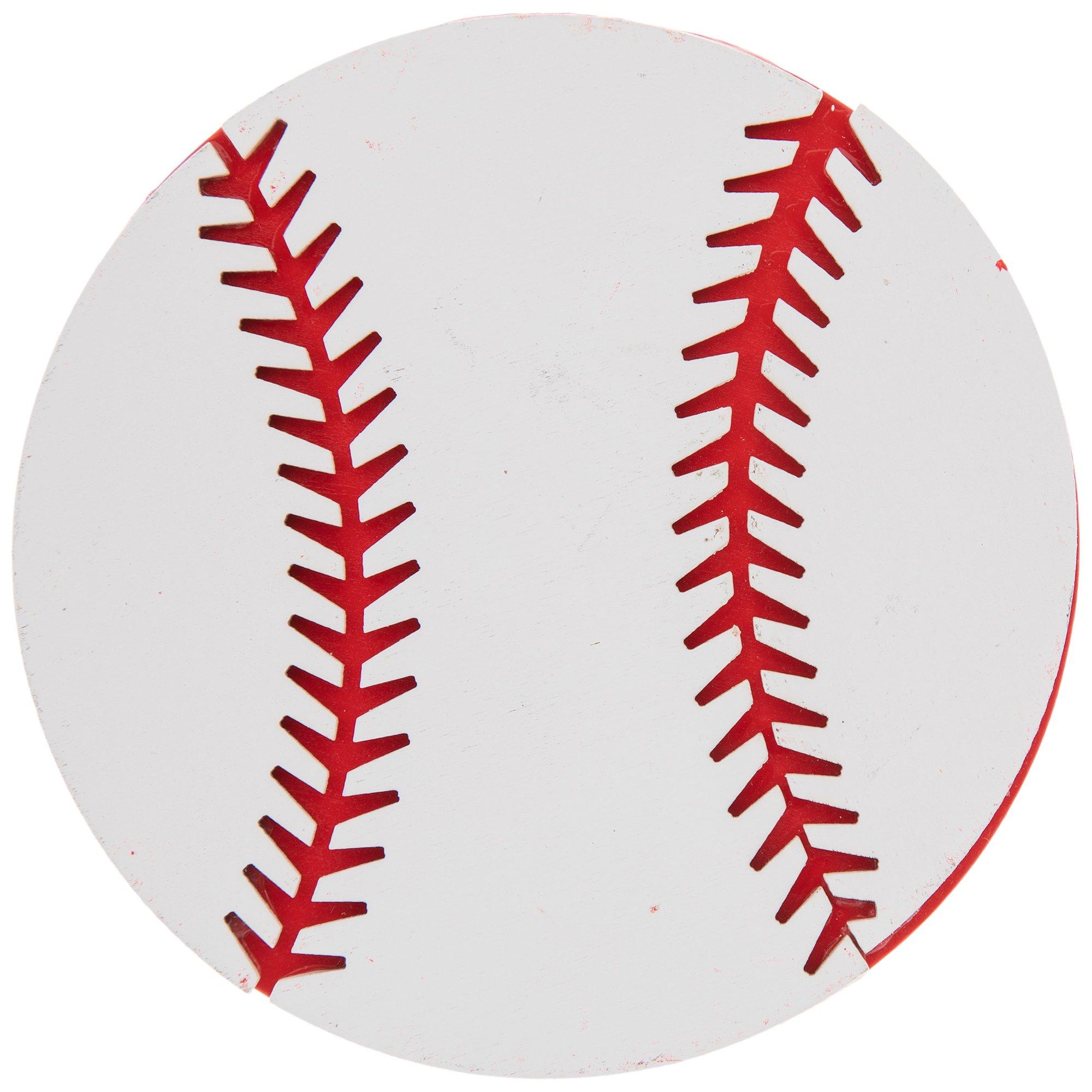 Baseball Painted Wood Shape | Hobby Lobby | 1745843
