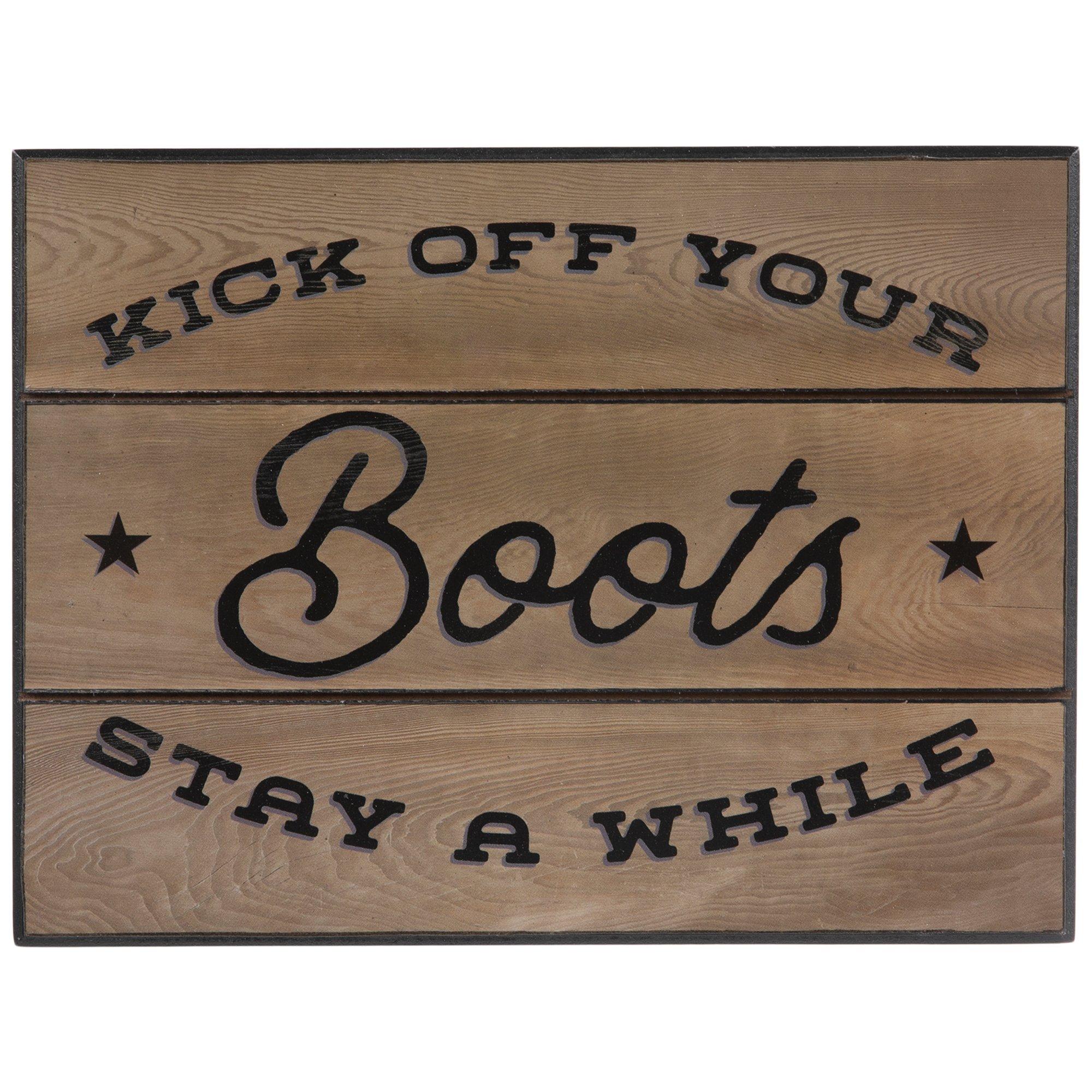 Kick Off Your Boots Wood Decor | Hobby Lobby | 1790468