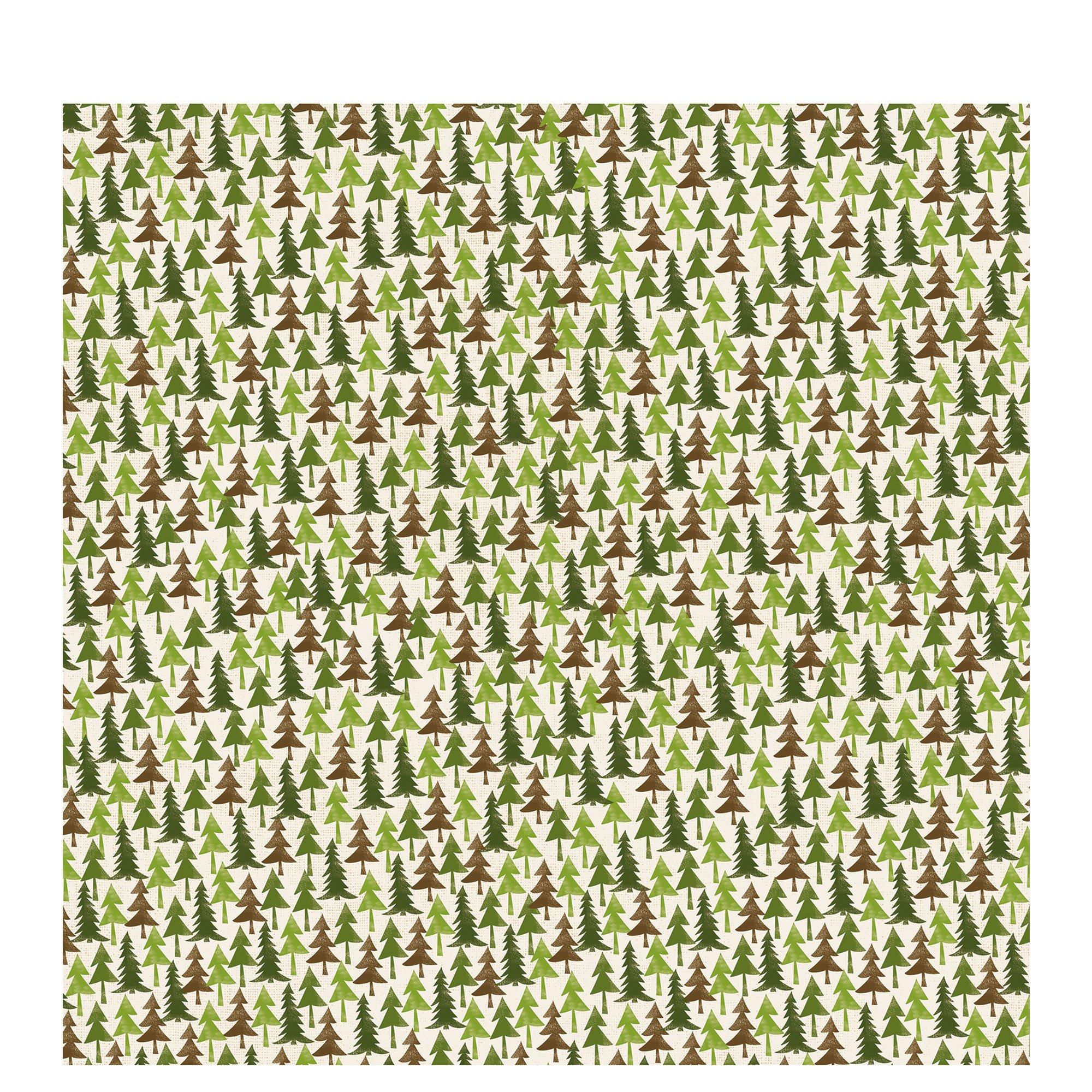 Forest Trees Scrapbook Paper - 12" x 12" | Hobby Lobby | 180216