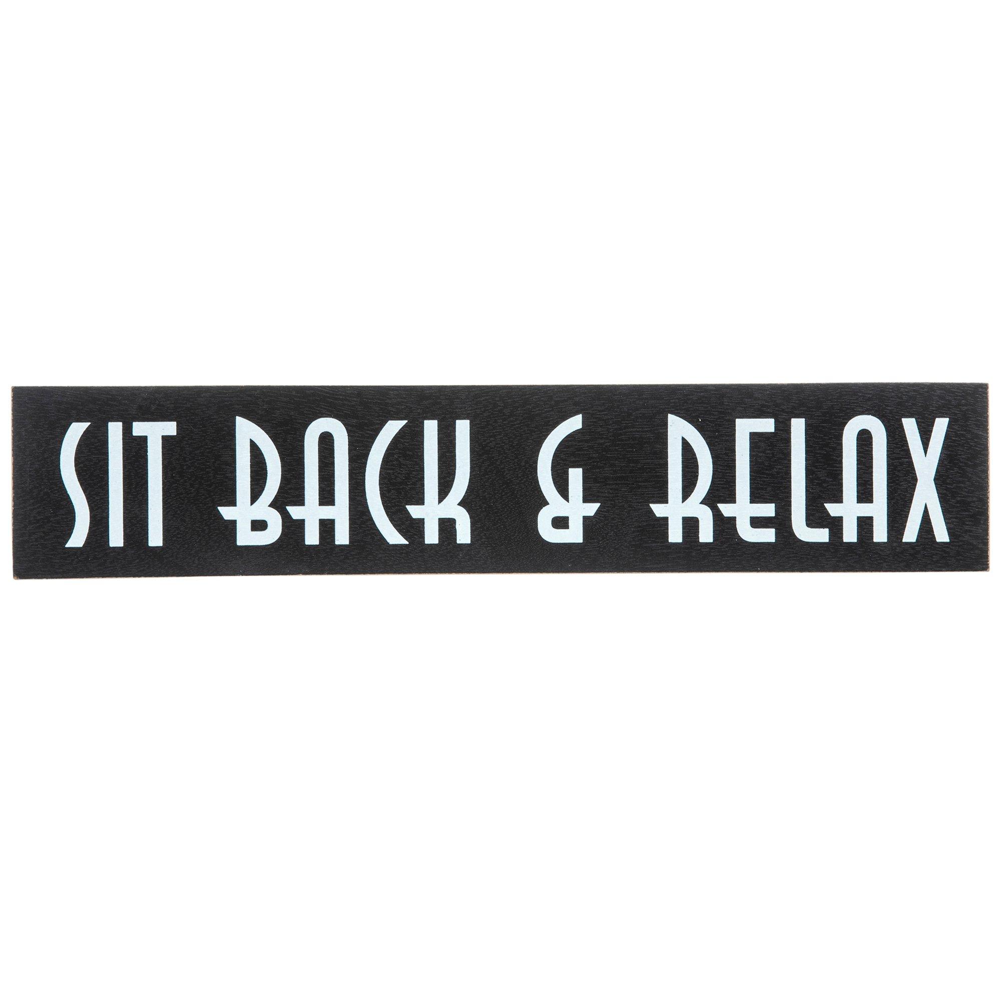 Sit Back & Relax Wood Decor | Hobby Lobby | 1813062
