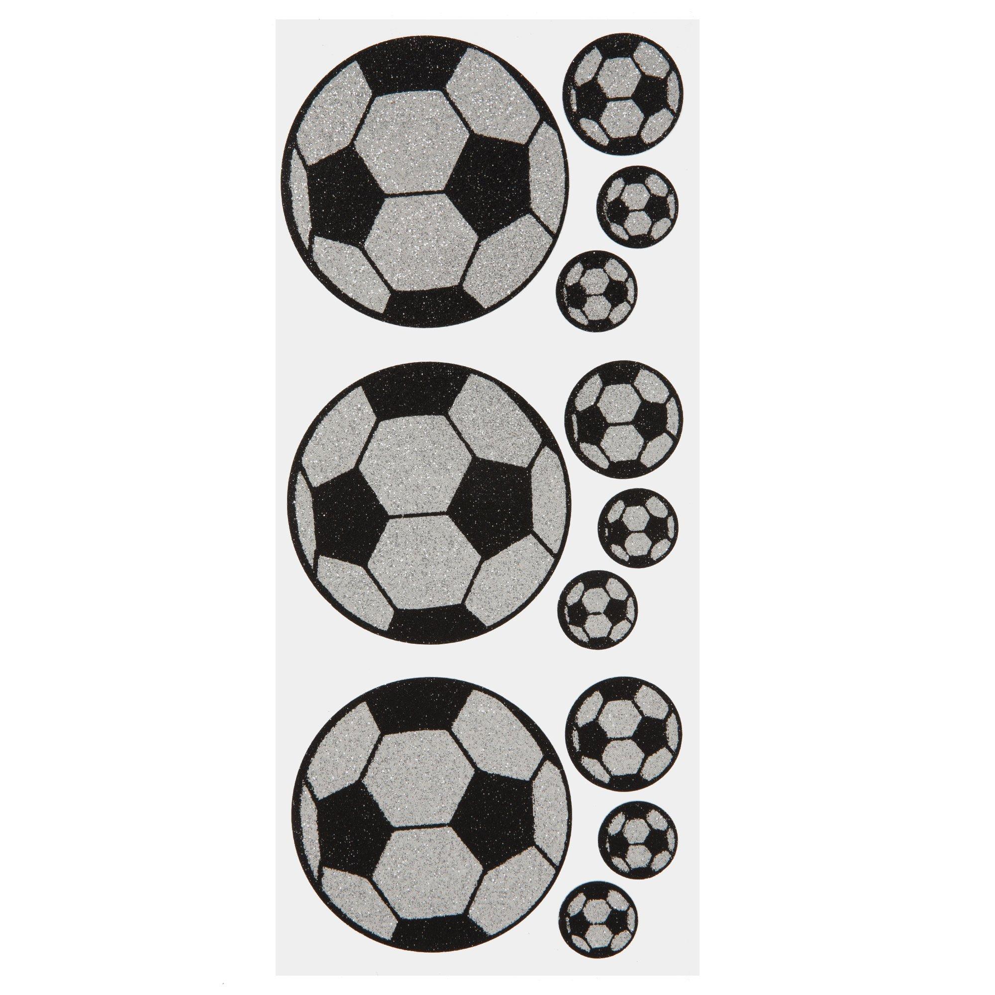 Soccer Ball Glitter Stickers | Hobby Lobby | 181859