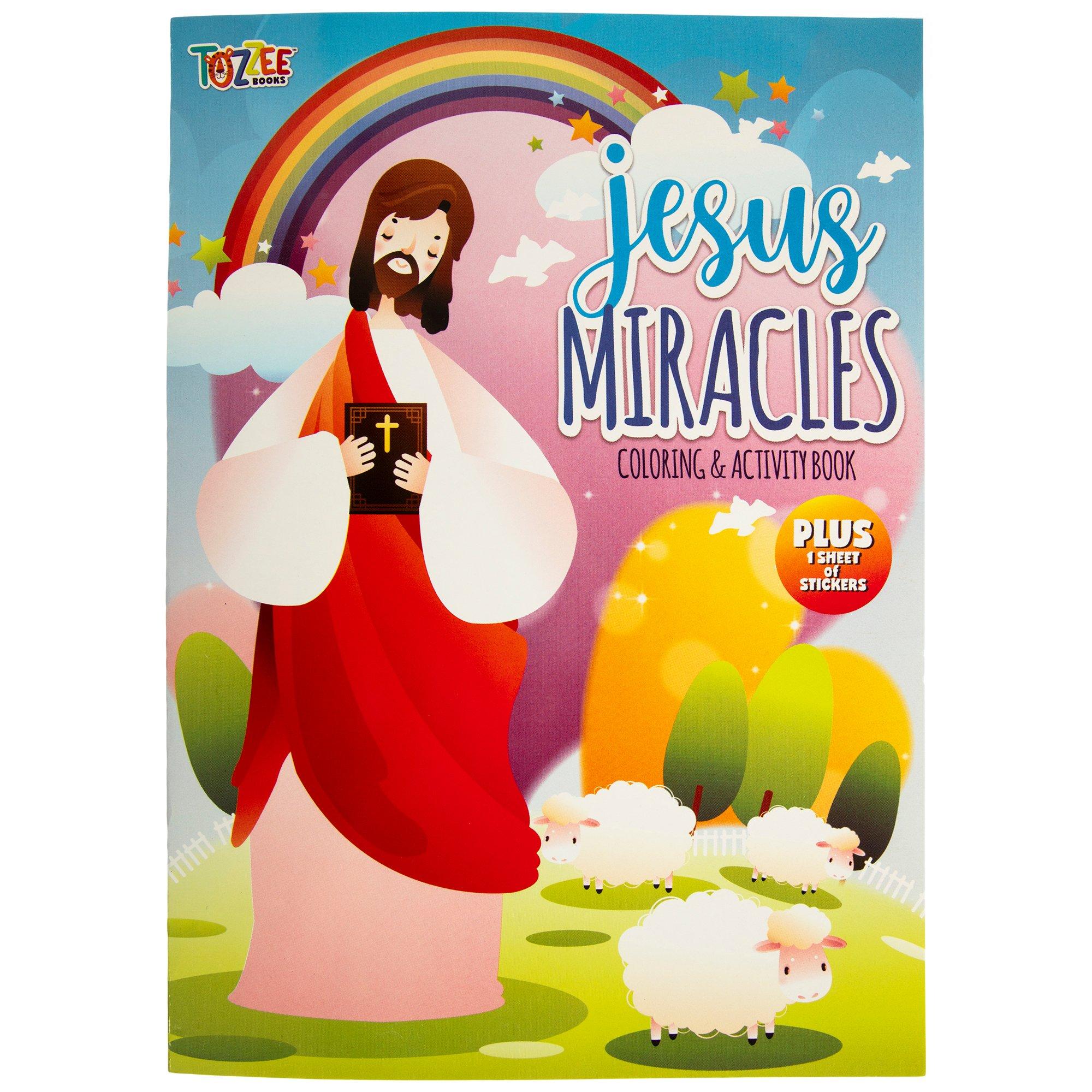 Jesus Miracles Coloring & Activity Book | Hobby Lobby | 1827138