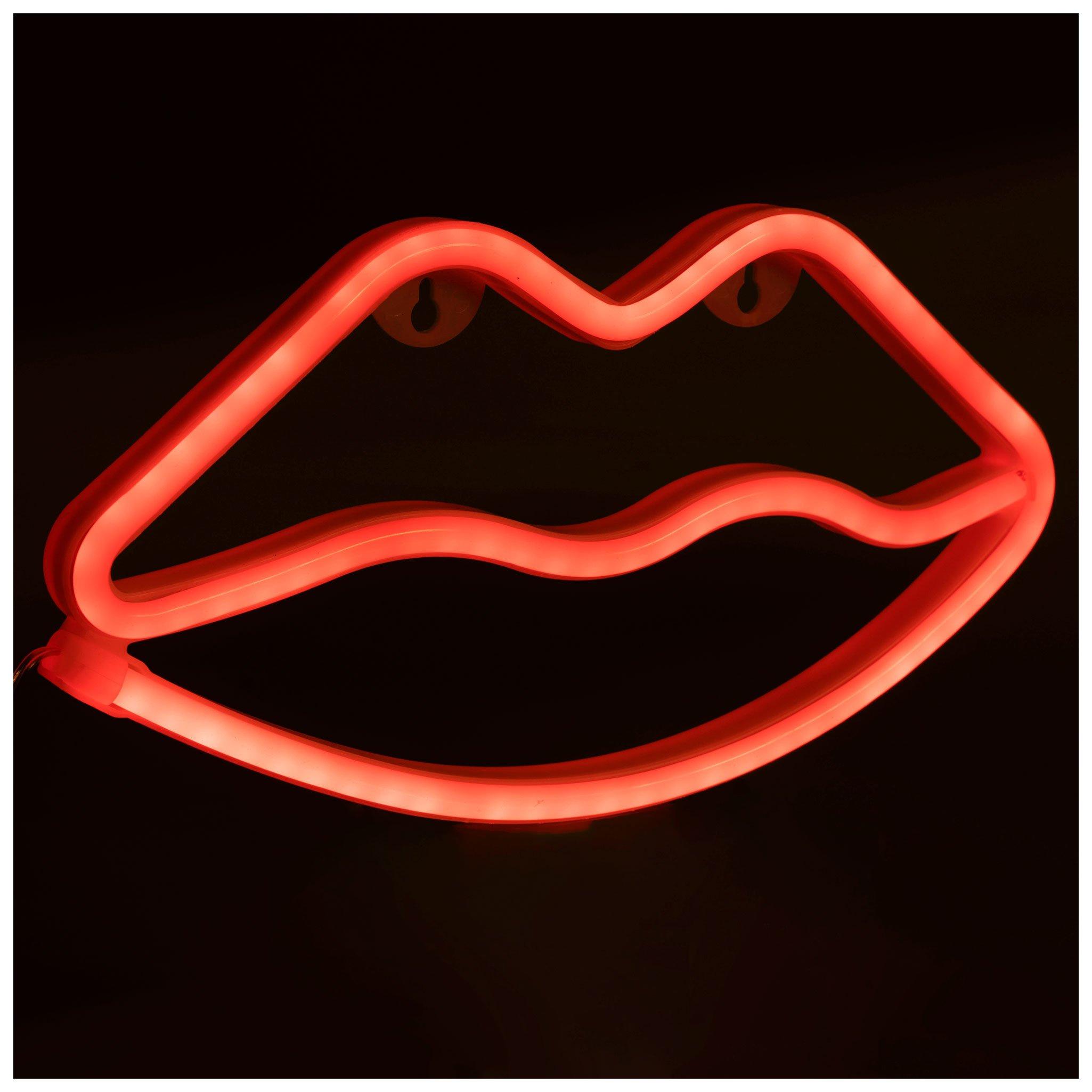 Red Lips LED Neon Sign | Hobby Lobby | 1831379