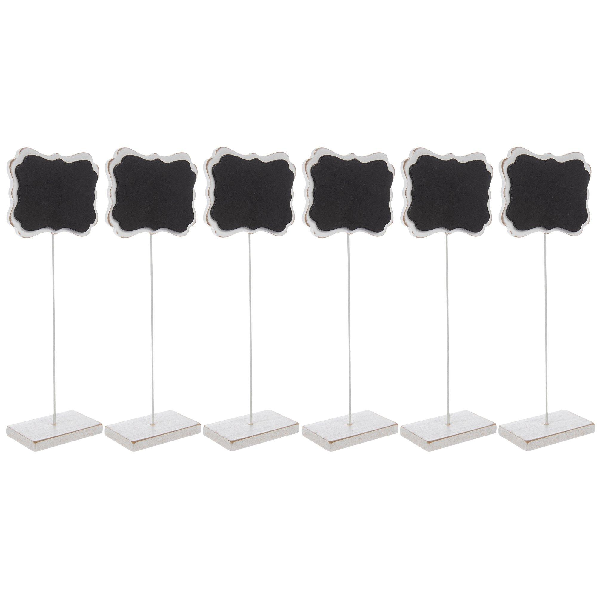 White Ornate Wood Chalkboard Stands | Hobby Lobby | 1837186