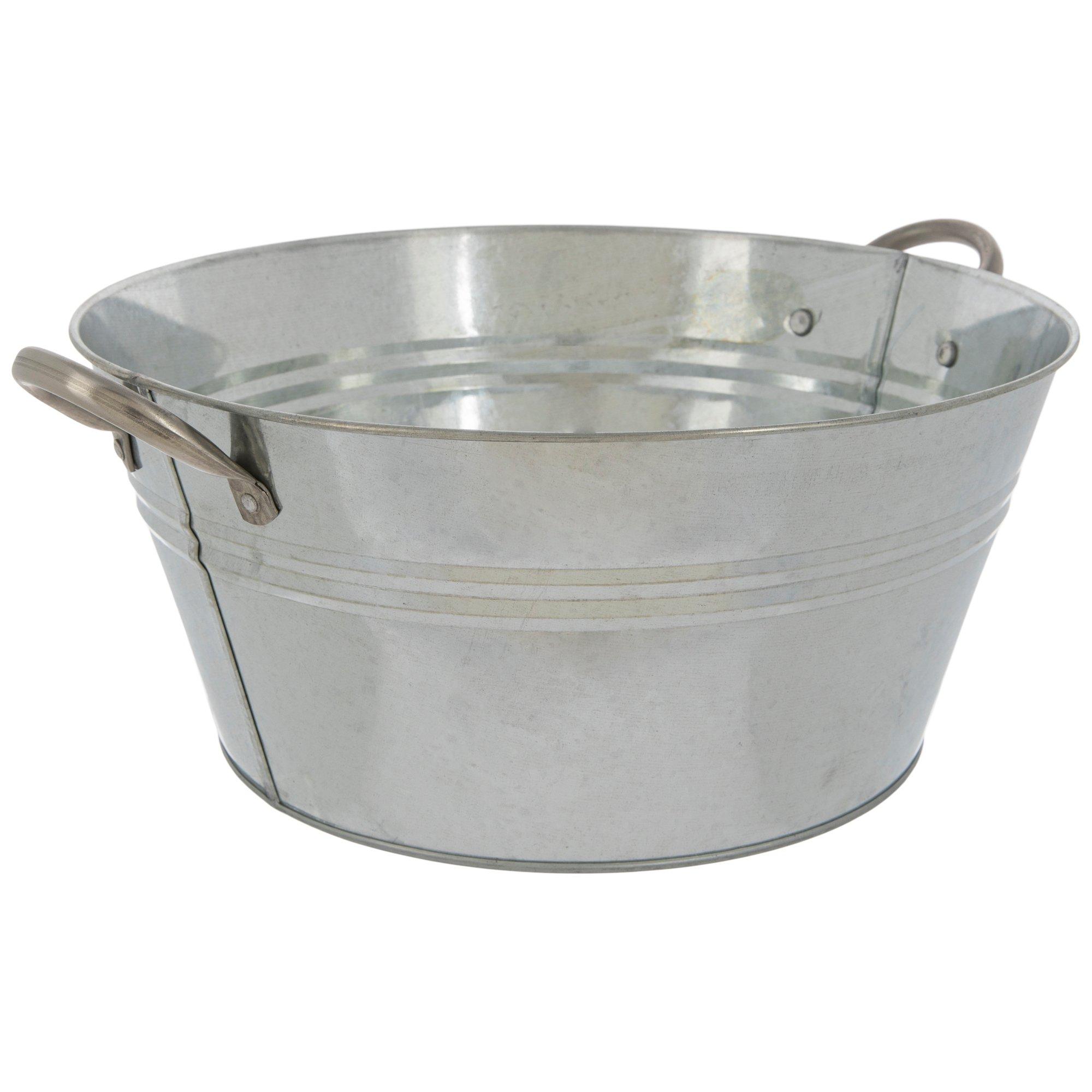Galvanized Metal Basin Container | Hobby Lobby | 1846609