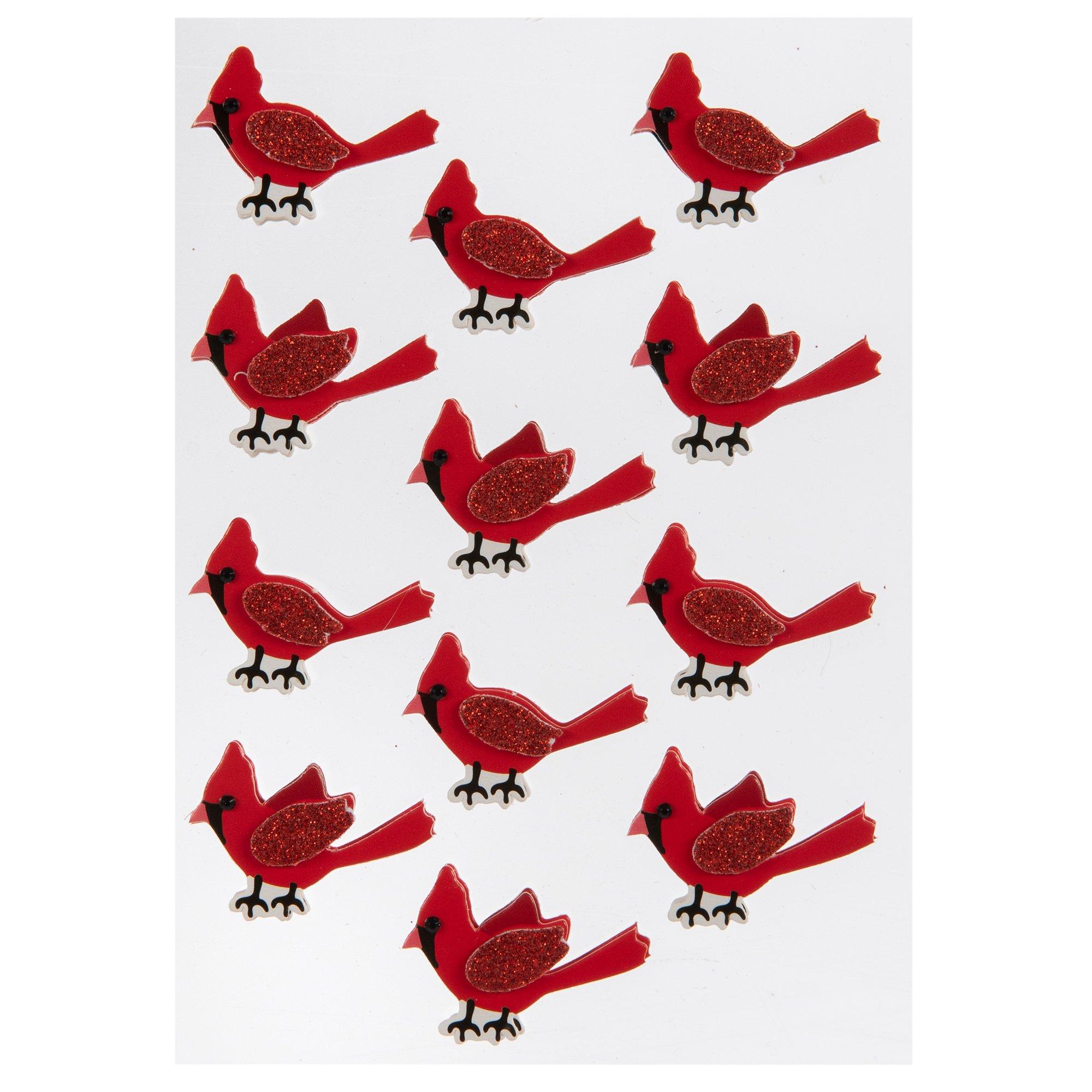 Cardinal 3D Stickers | Hobby Lobby | 1854009