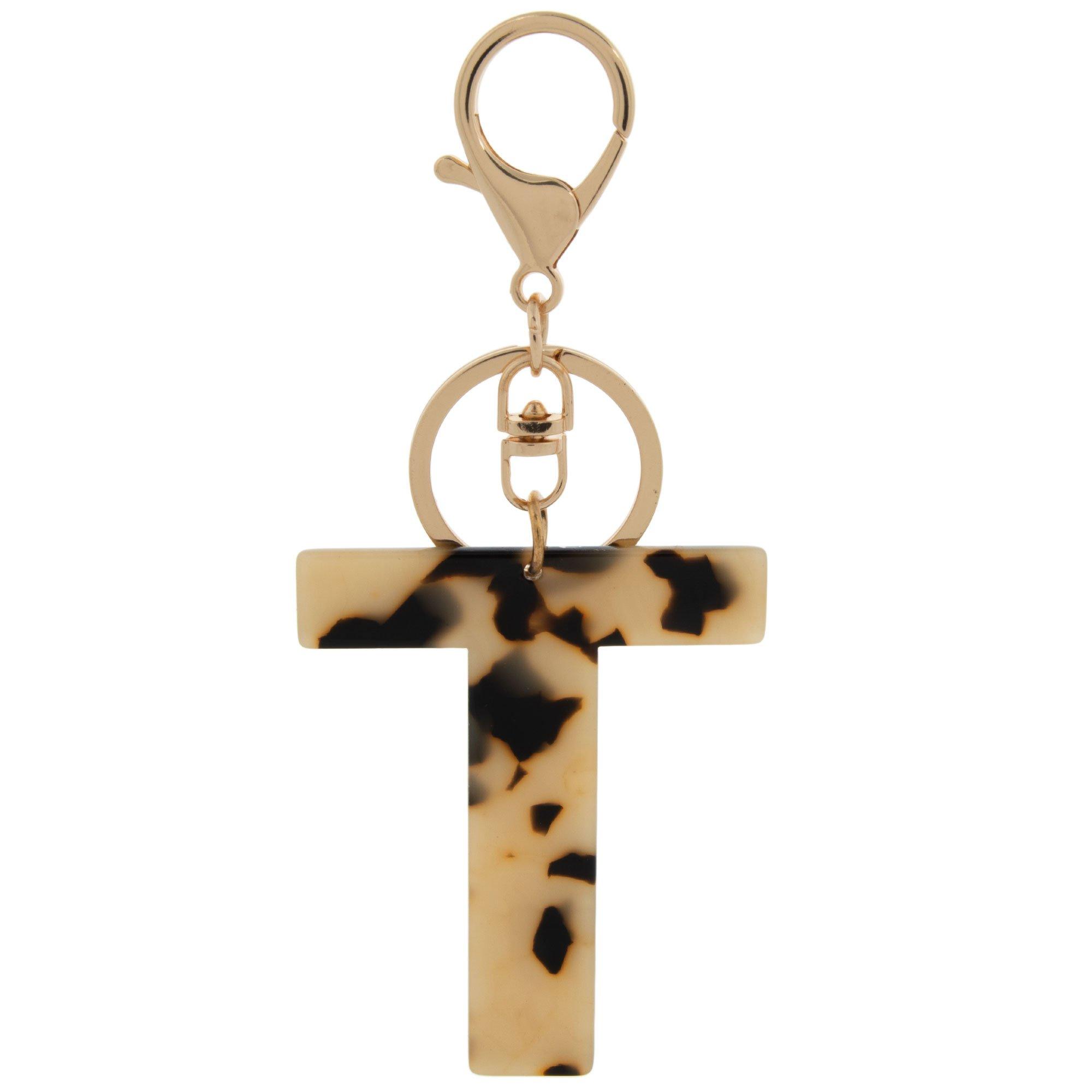 Leopard Print Letter Keychain | Hobby Lobby | 1855121