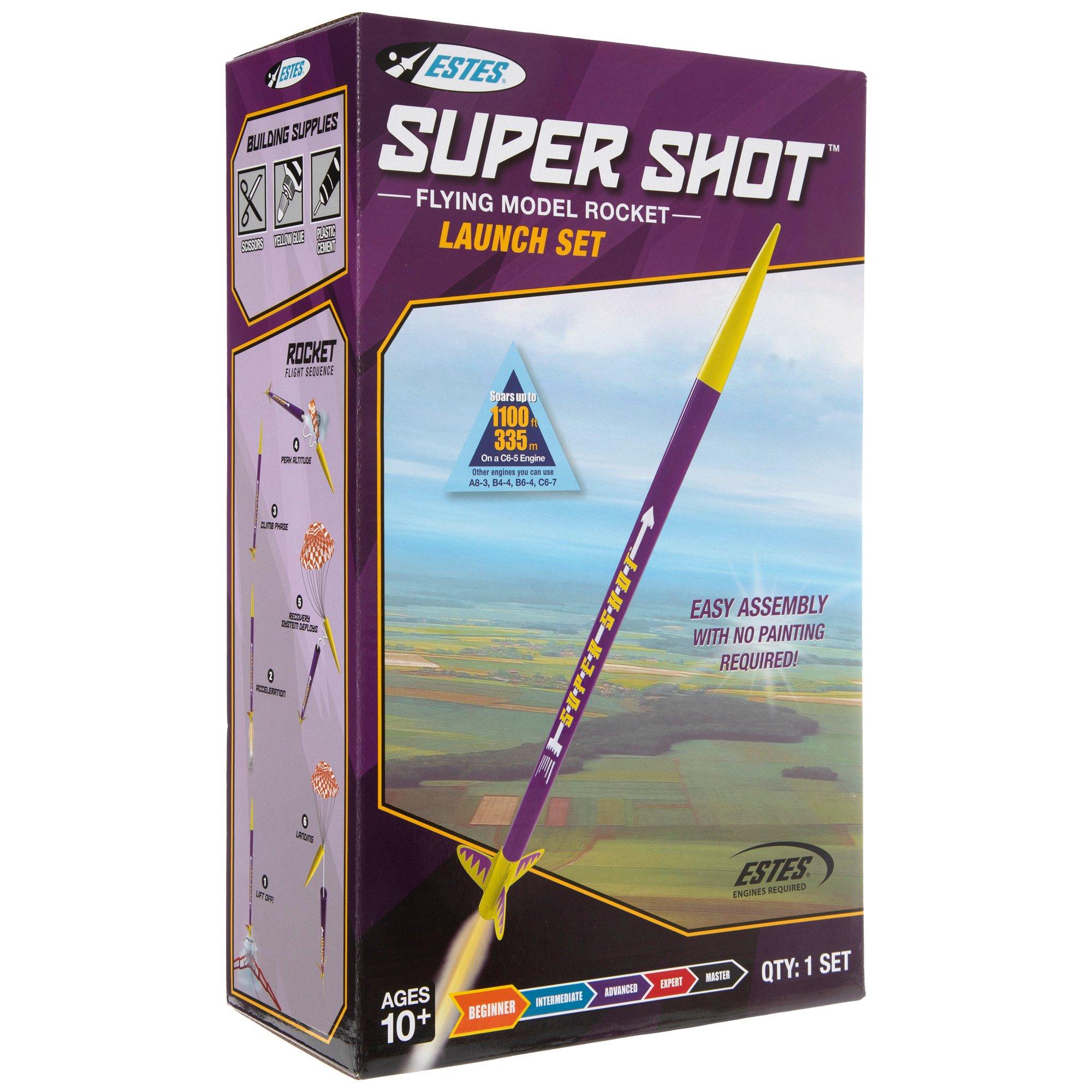 Super Shot Flying Model Rocket Launch Set | Hobby Lobby | 1858521